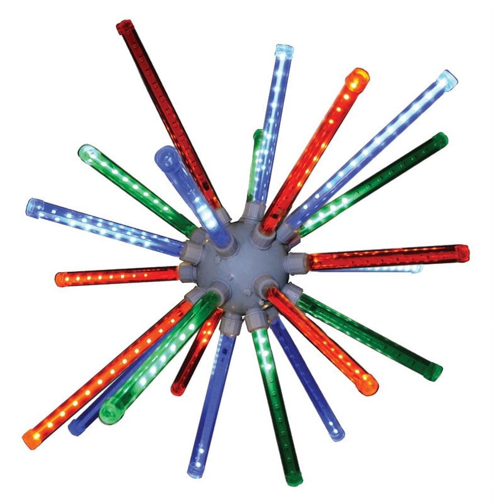 Holiday Bright LED3D20MBRSTAMU Meteor Burst Combo with 224 LED Multi ...
