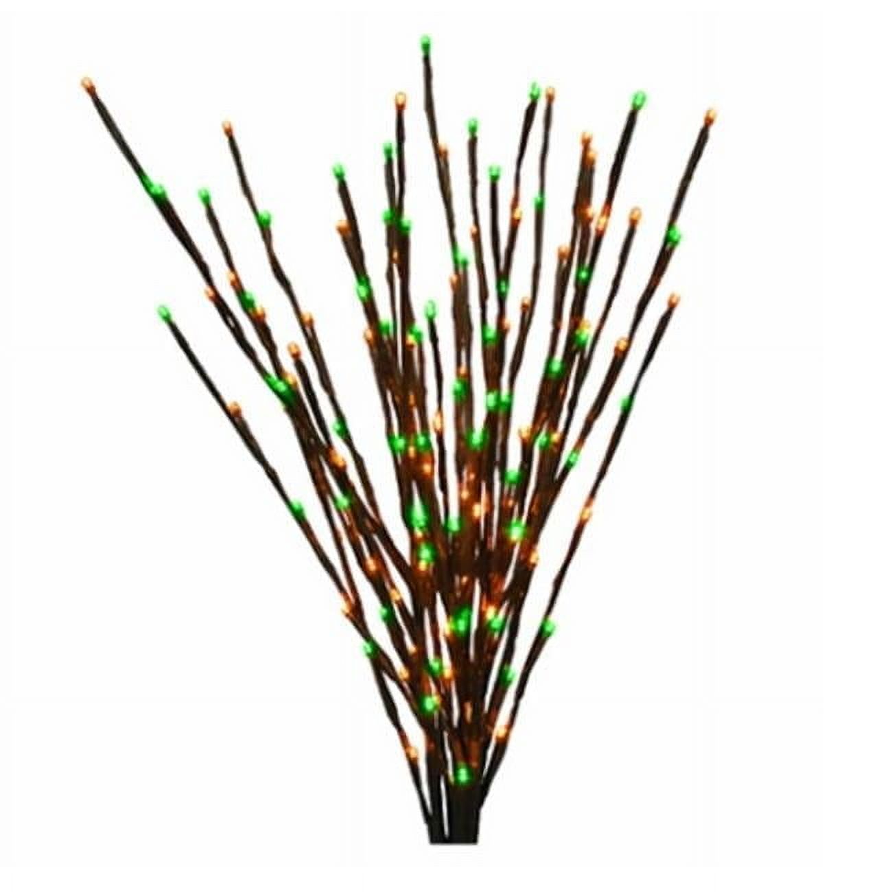 Holiday Bright Lights 266673 Halloween Burst LED Light, Orange ...