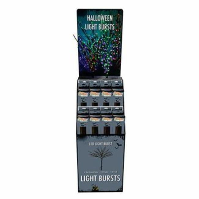 Holiday Bright Lights 267914 LED Light Burst Hallow Displayer - Walmart.com