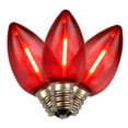 Holiday Bright Lights LED C7 Red 25 ct Replacement Christmas Light ...