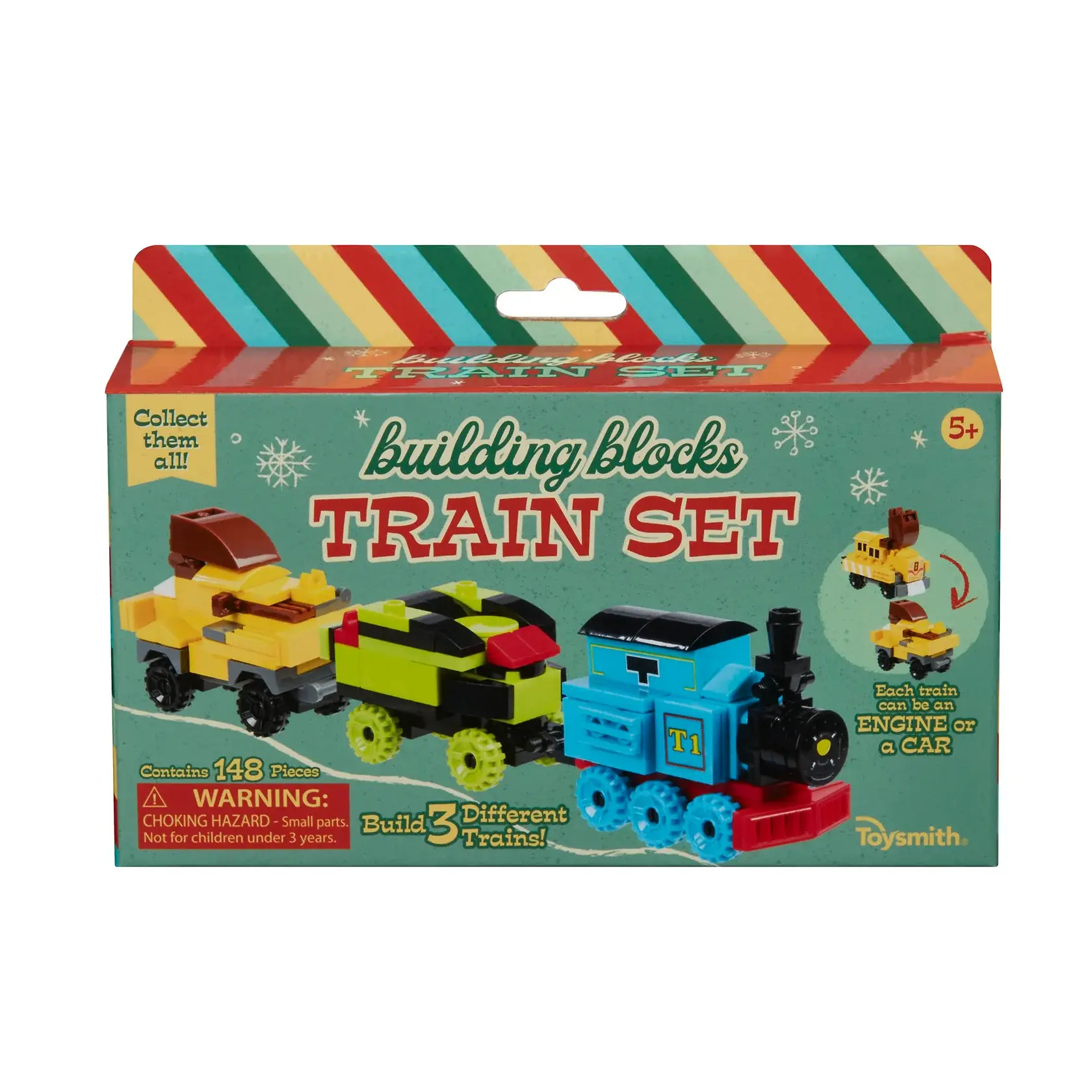 Holiday Building Blocks Train Set [6947] - Walmart.com