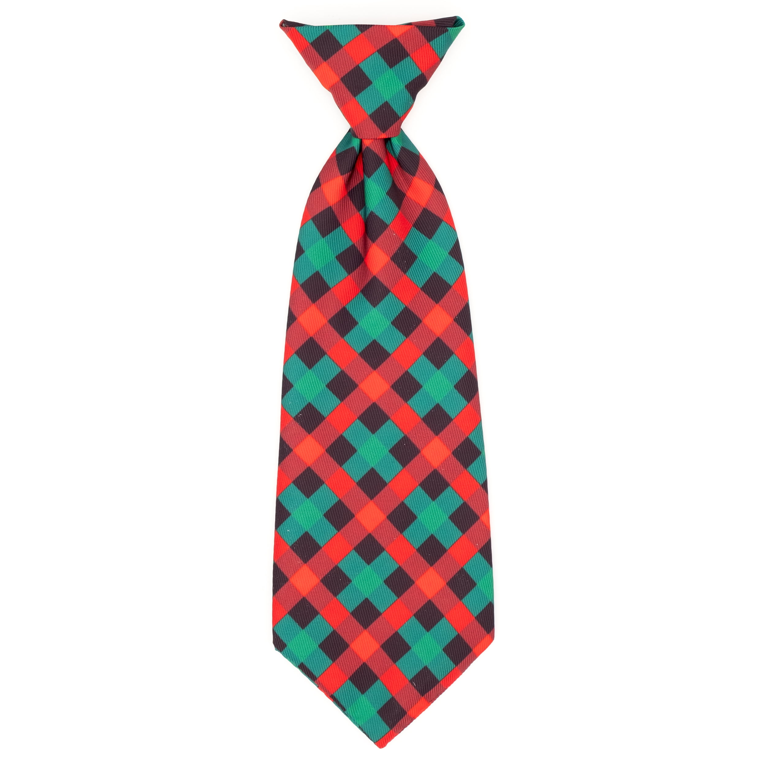 Holiday Check Neck Tie - Walmart.com