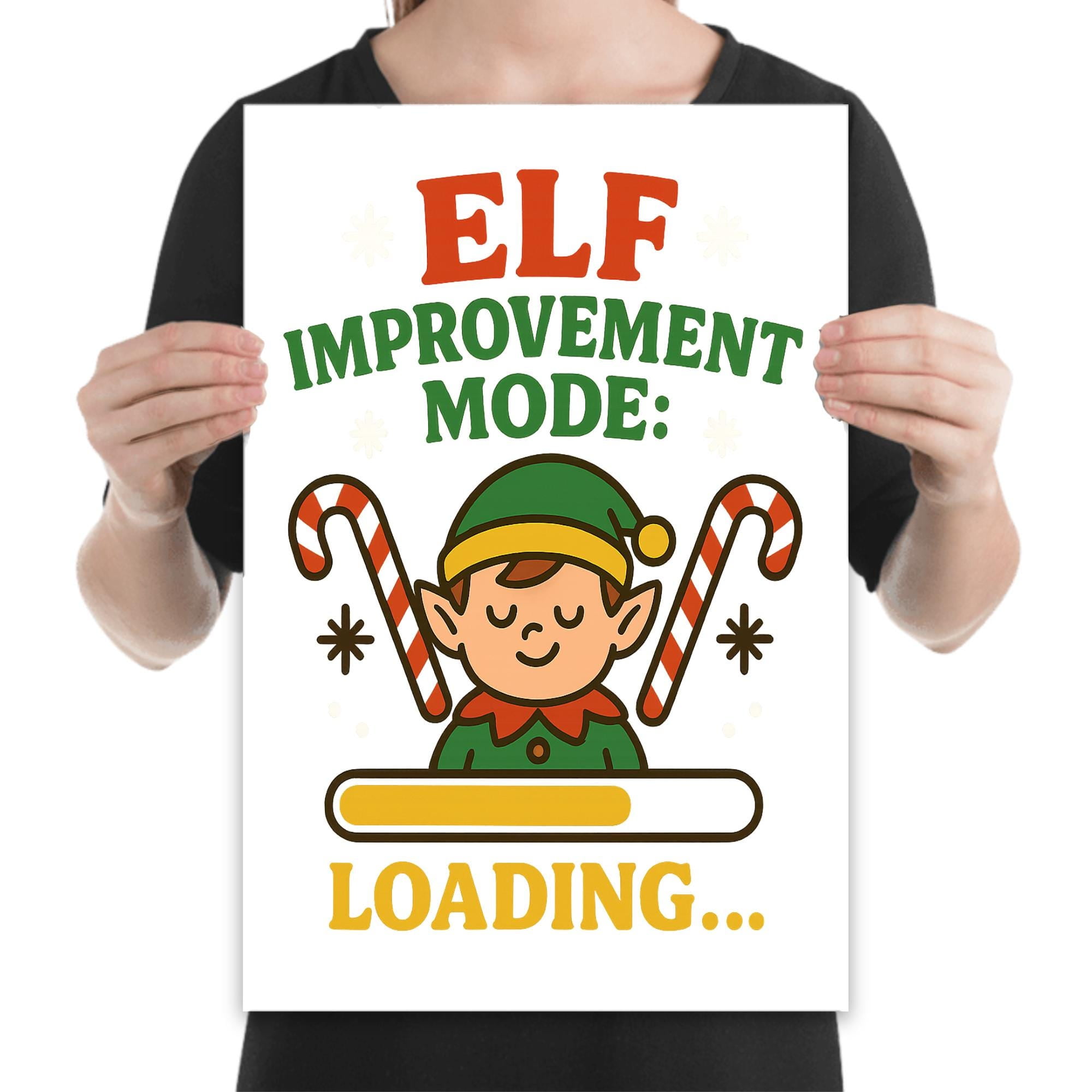 Whimsical Elf Progress Bar - Classroom Decor - 13x19 Poster Print ...