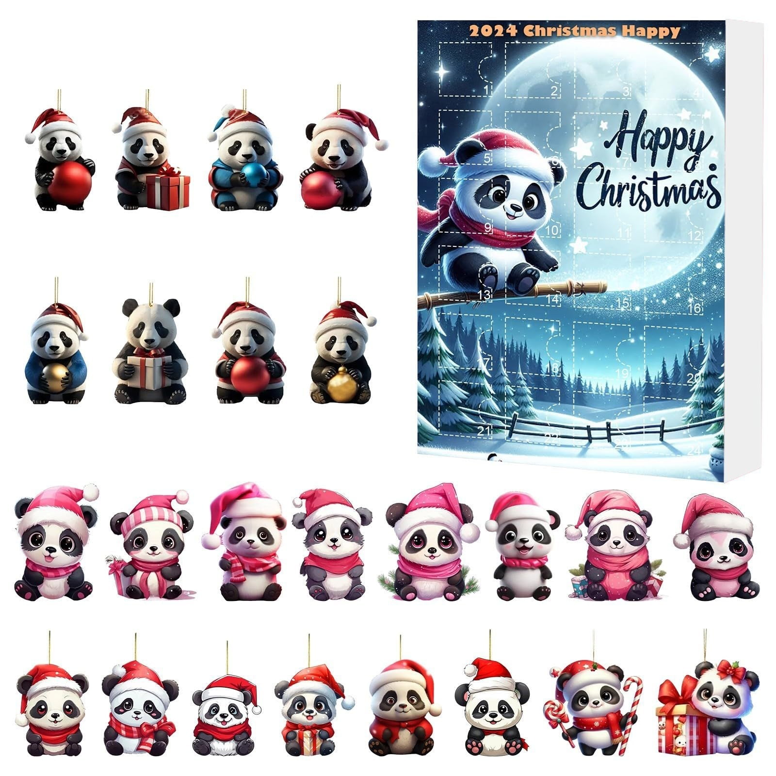 Holiday Christmas Advent Calendar Christmas Advent Calendar Collectible ...