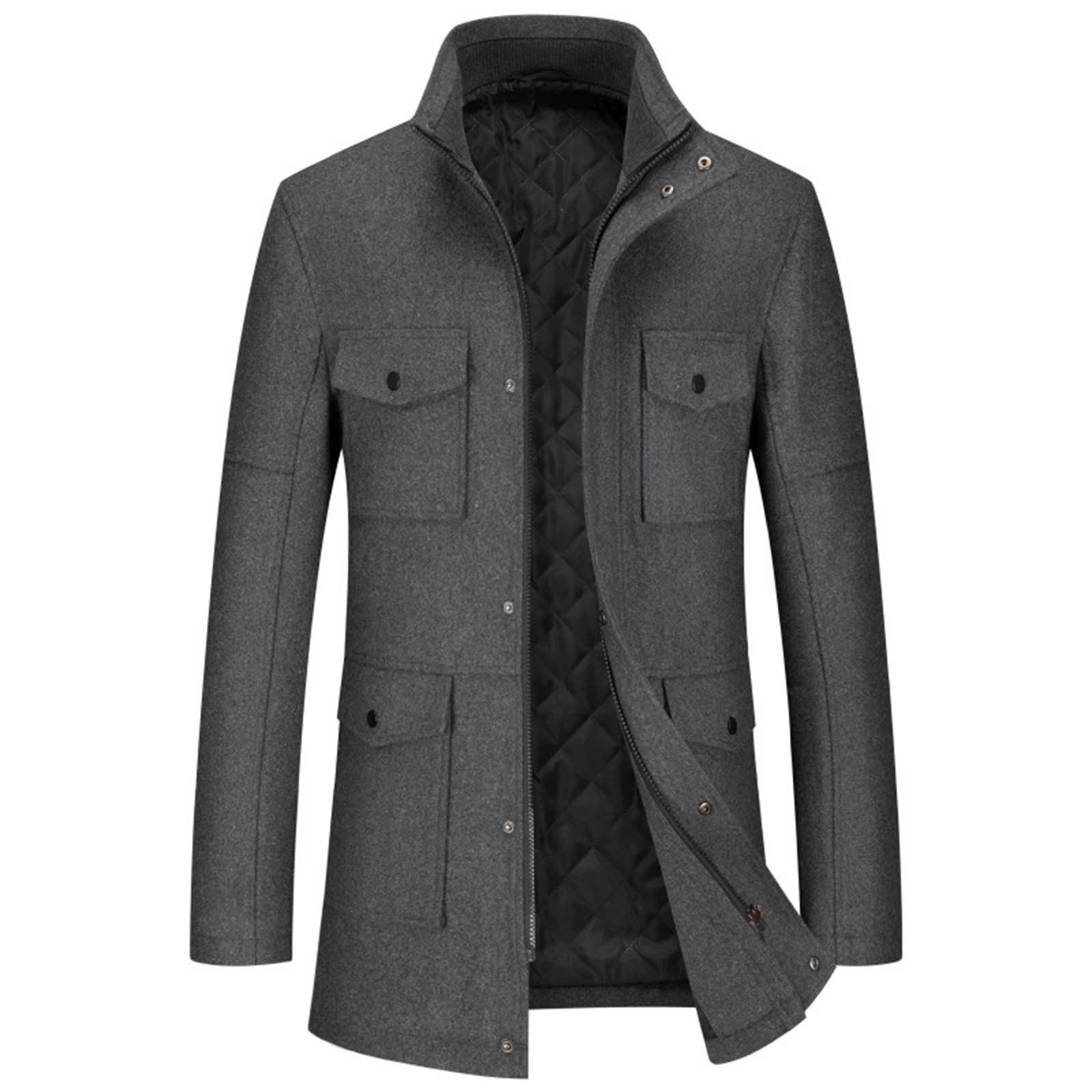 Big And Tall Wool Coat
