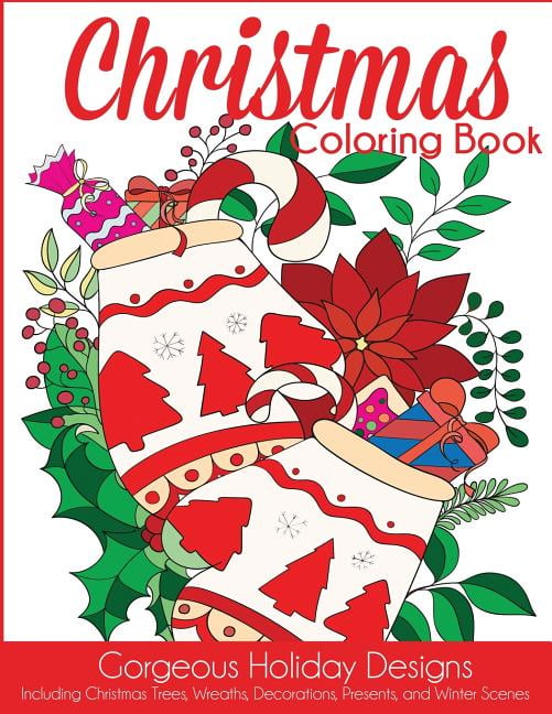 Holiday Coloring Books: Christmas Coloring Book (Paperback) - Walmart.com