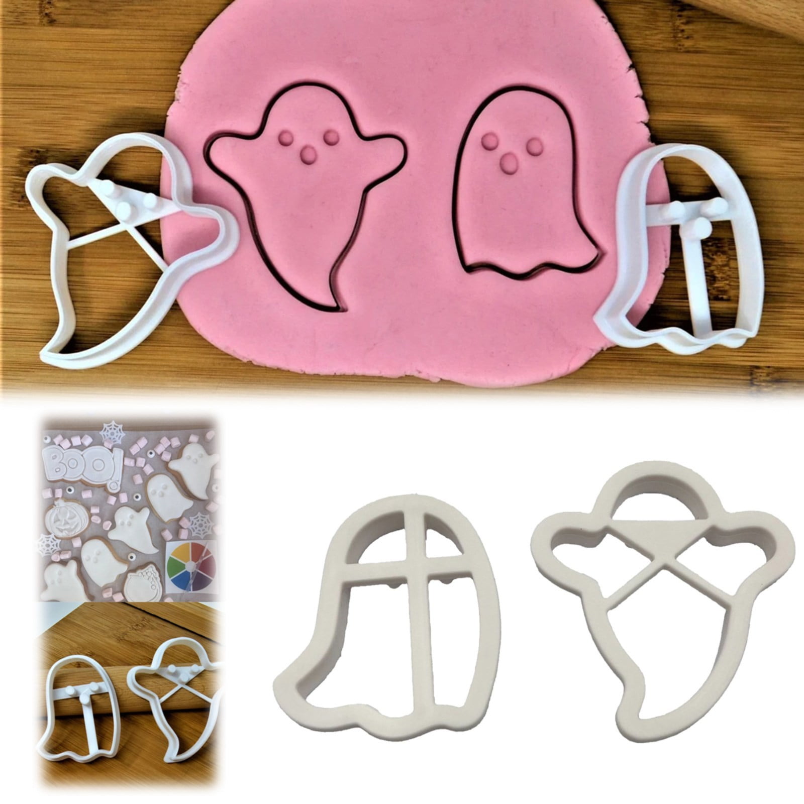 Holiday Cookie Cutters,Small Cookie Cutter Set 2Pcs Devil Heart Cookie ...