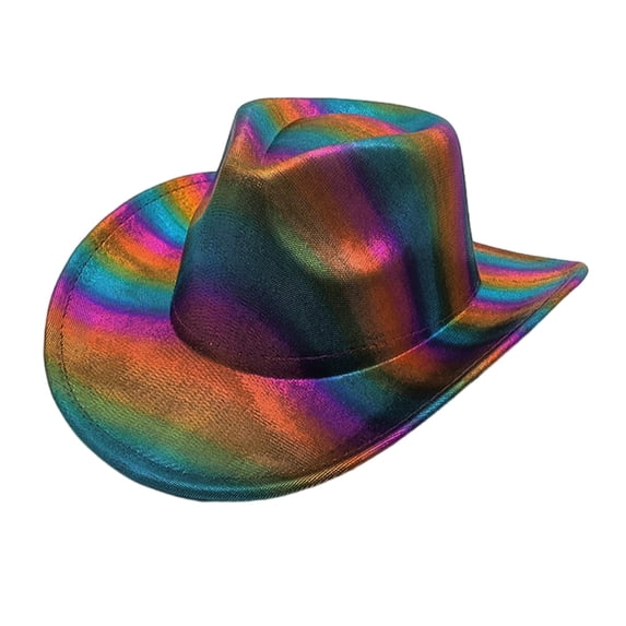 Holiday Cowgirl Hat with Bright Colors for Bachelorette Party Birthday ...