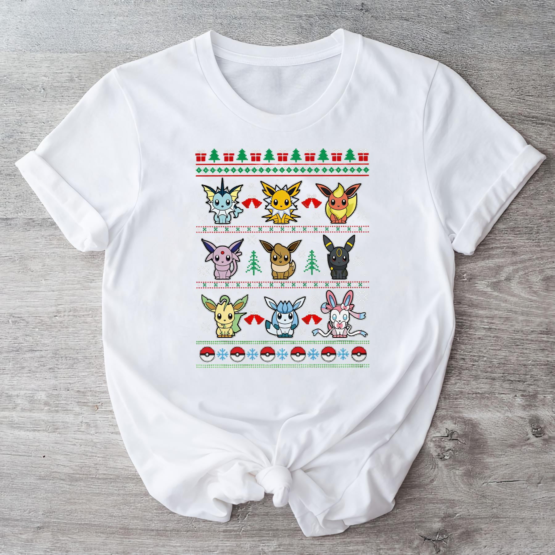 Holiday Creature Evolution Sweater, Festive Anime-Inspired Graphic ...