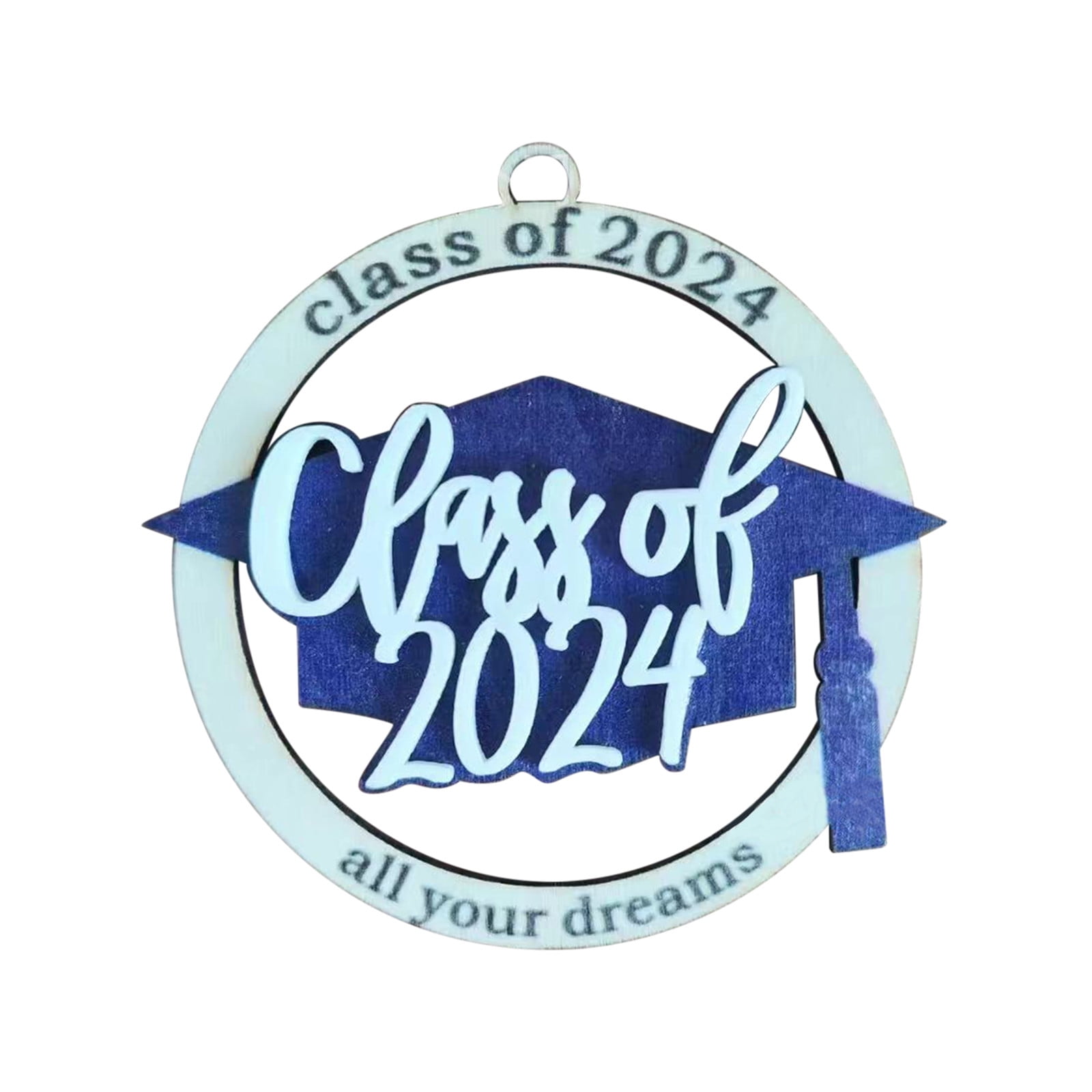 Holiday Deals! Avtoify 2025 Graduation Wooden Medal Pendant Graduation ...