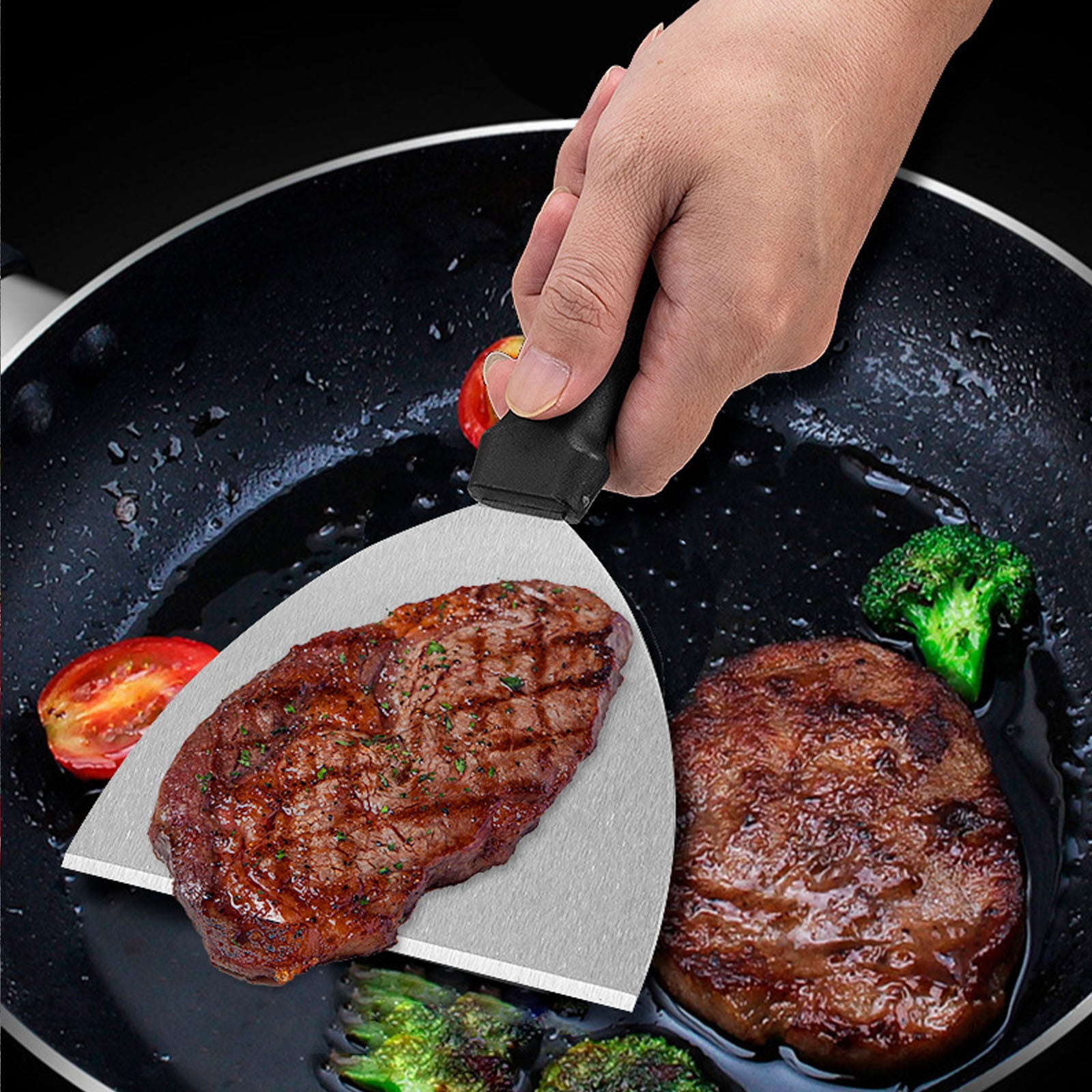 Holiday Deals Clearance! RVASTEIZO Kitchen Utensils, Spatula, Stainless ...