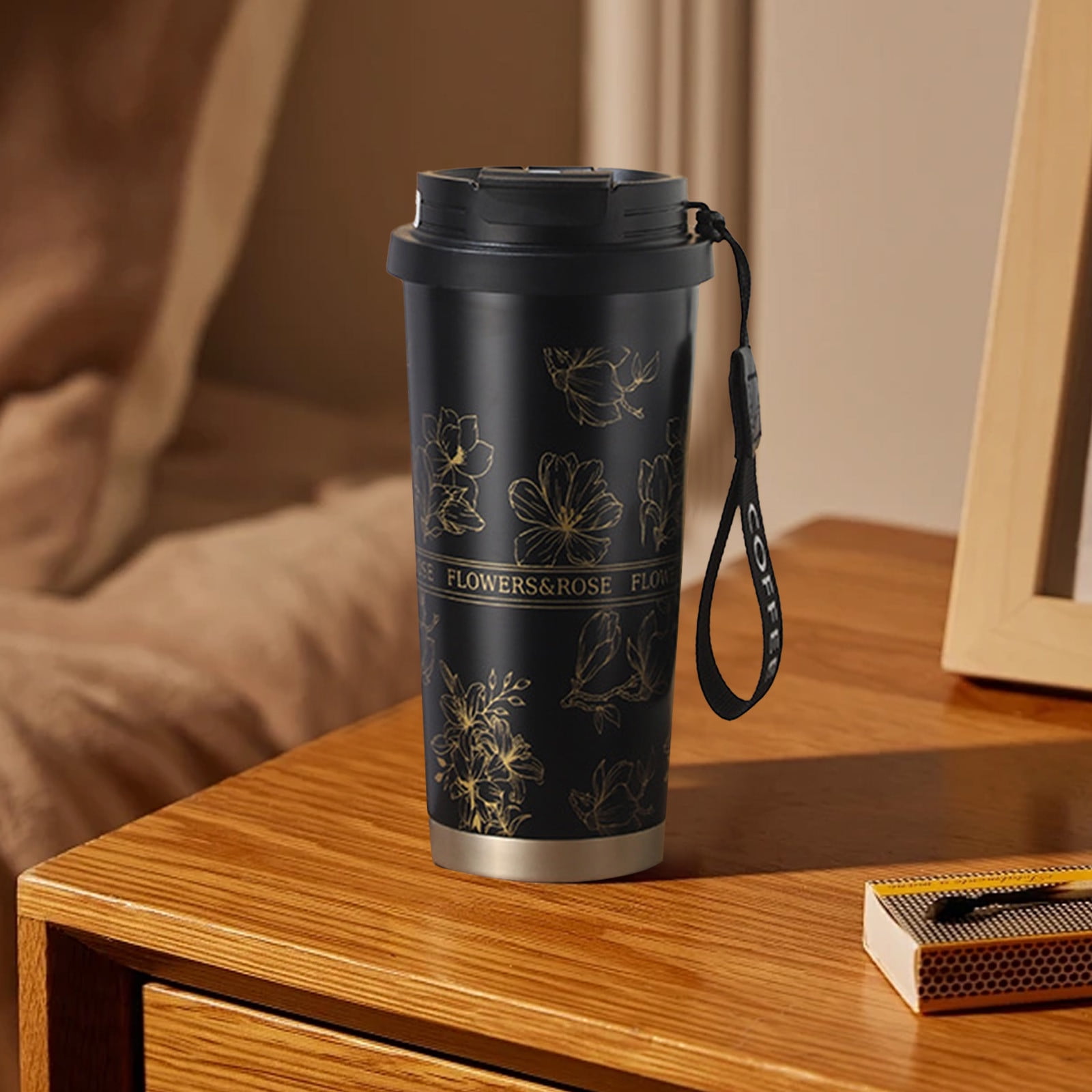 Holiday Deals! QTOCIO Water Bottles, Coffee Thermal Mug Multi Color ...