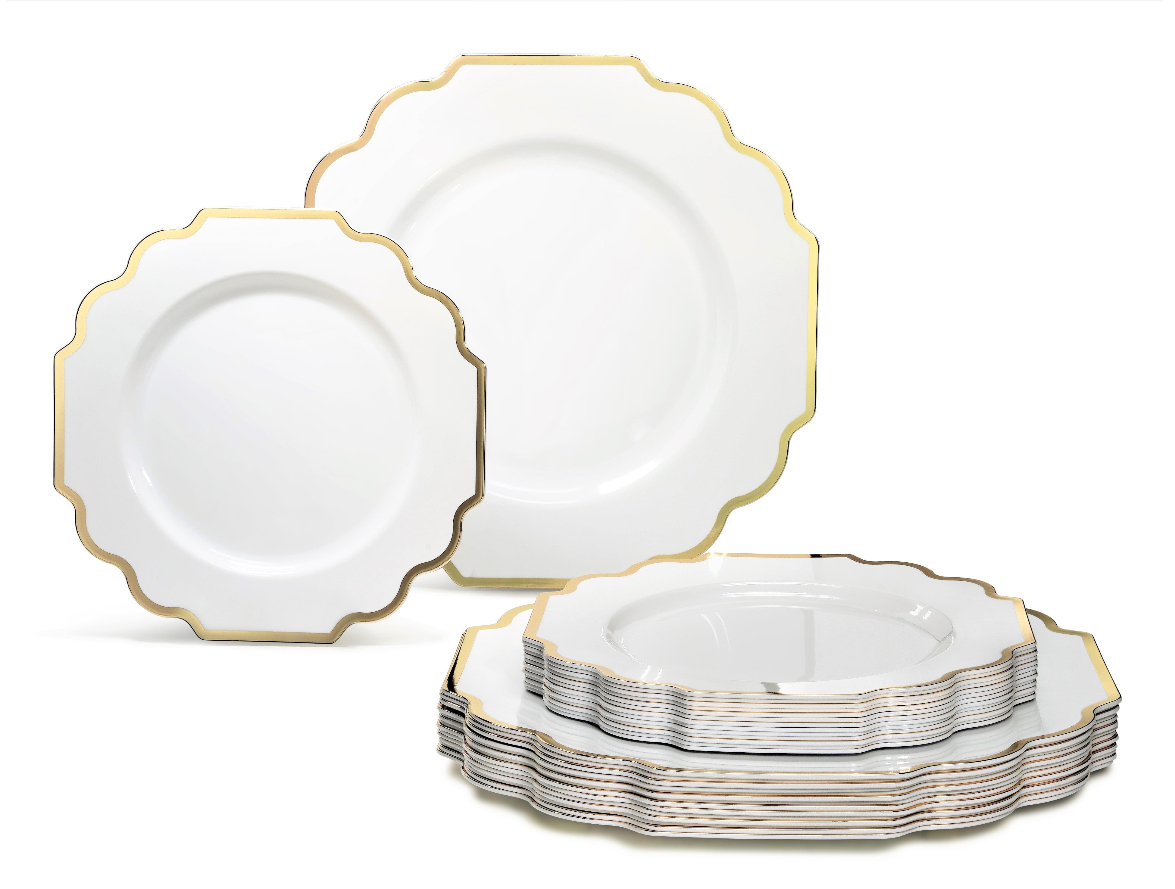 Holiday Deals " VIWING " 50 Plates Pack (25 Guests)-Heavyweight Wedding ...