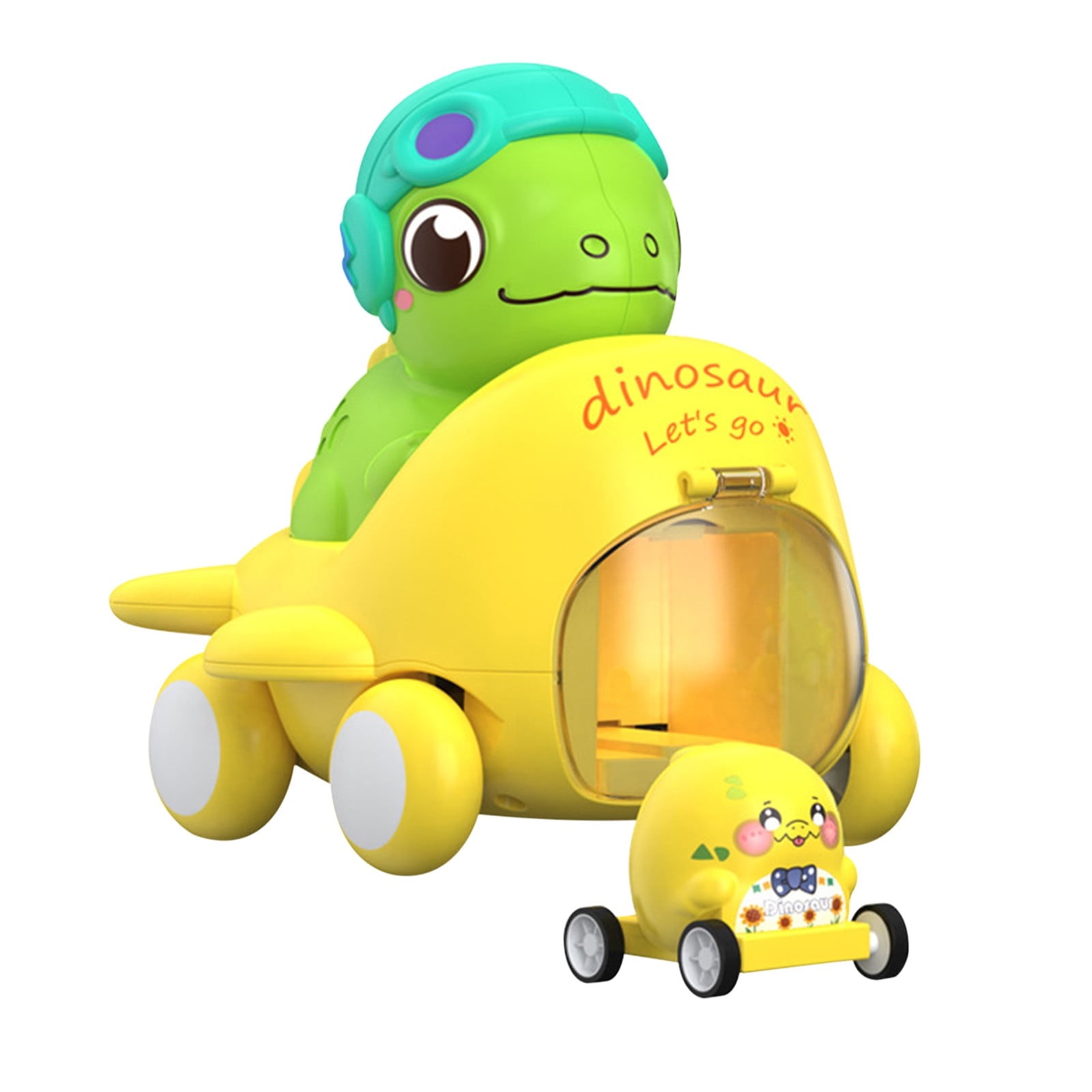 Holiday Deals karymi Children's Inertial Toy Car Dinosaur Catapult ...