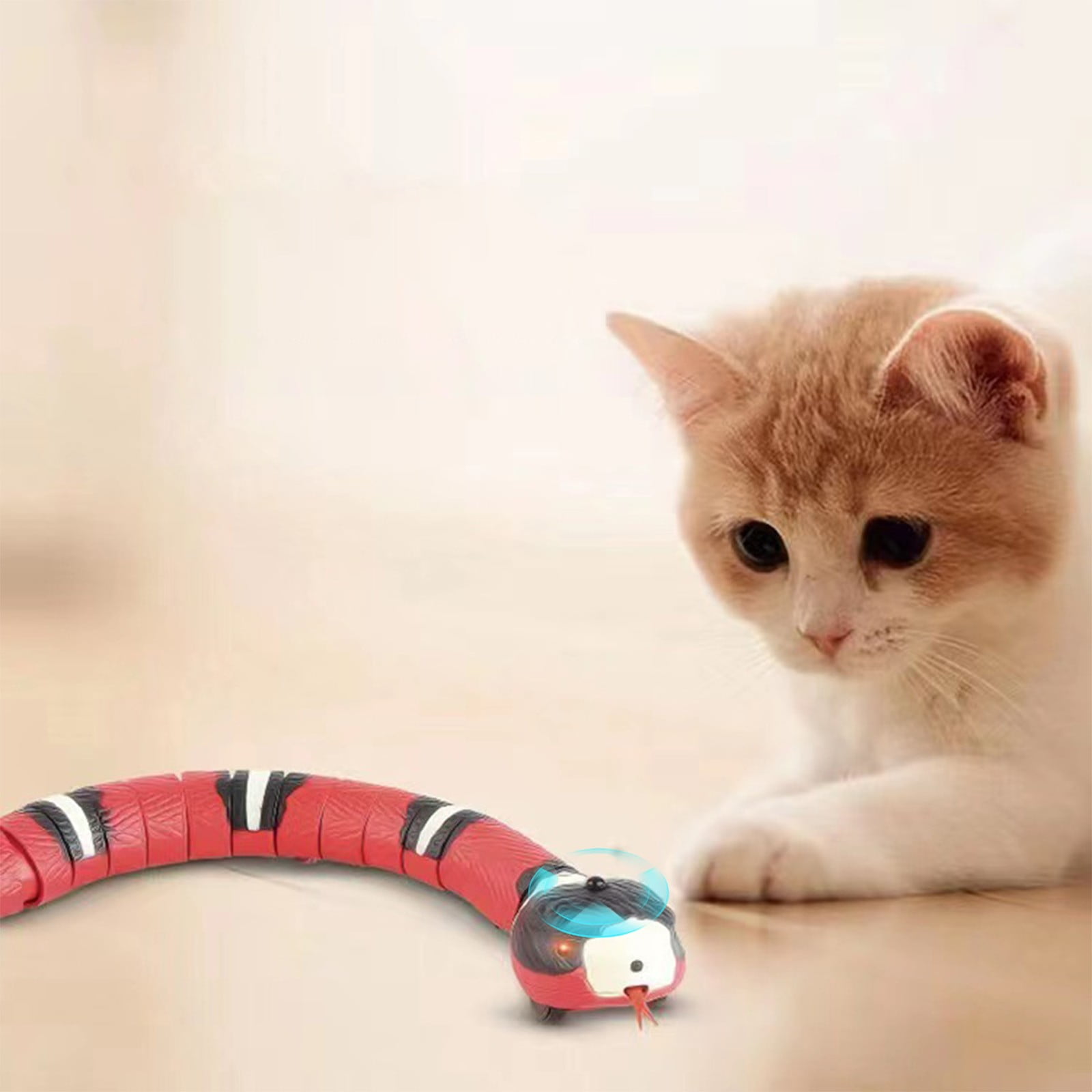 Holiday Deals karymi Smart Sensing Realistic Snake Toy - Interactive ...