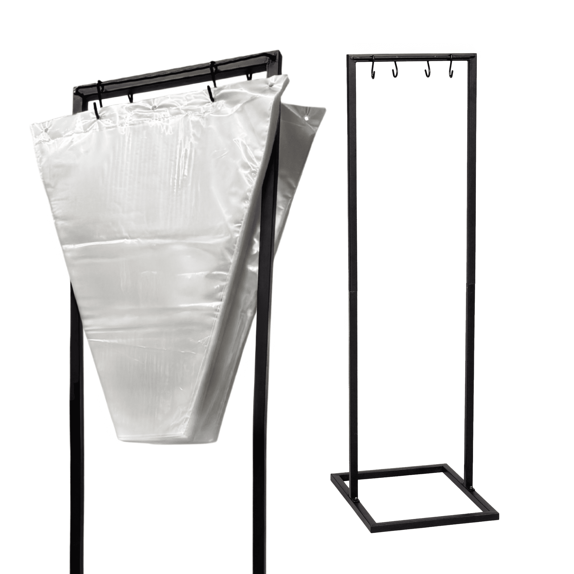 Holiday Designs - Bouquet Sleeve Stand - Black Metal Standing Rack for ...