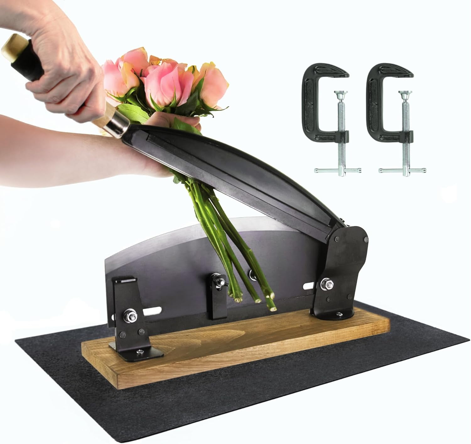 Holiday Designs Flower Stem Cutter - Wooden Board Mounted, Waterproof ...