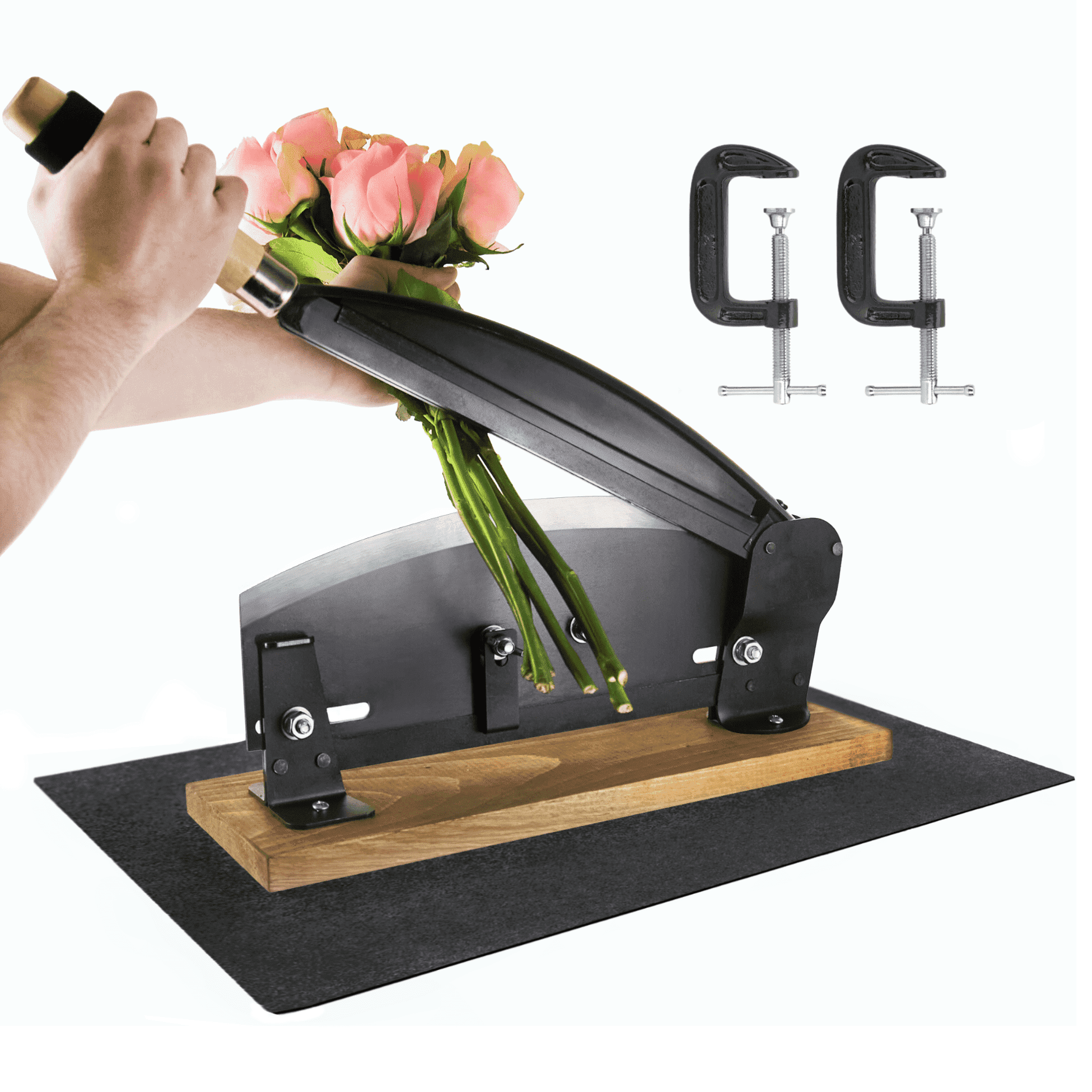 Holiday Designs Flower Stem Cutter - Wooden Board Mounted, Waterproof ...