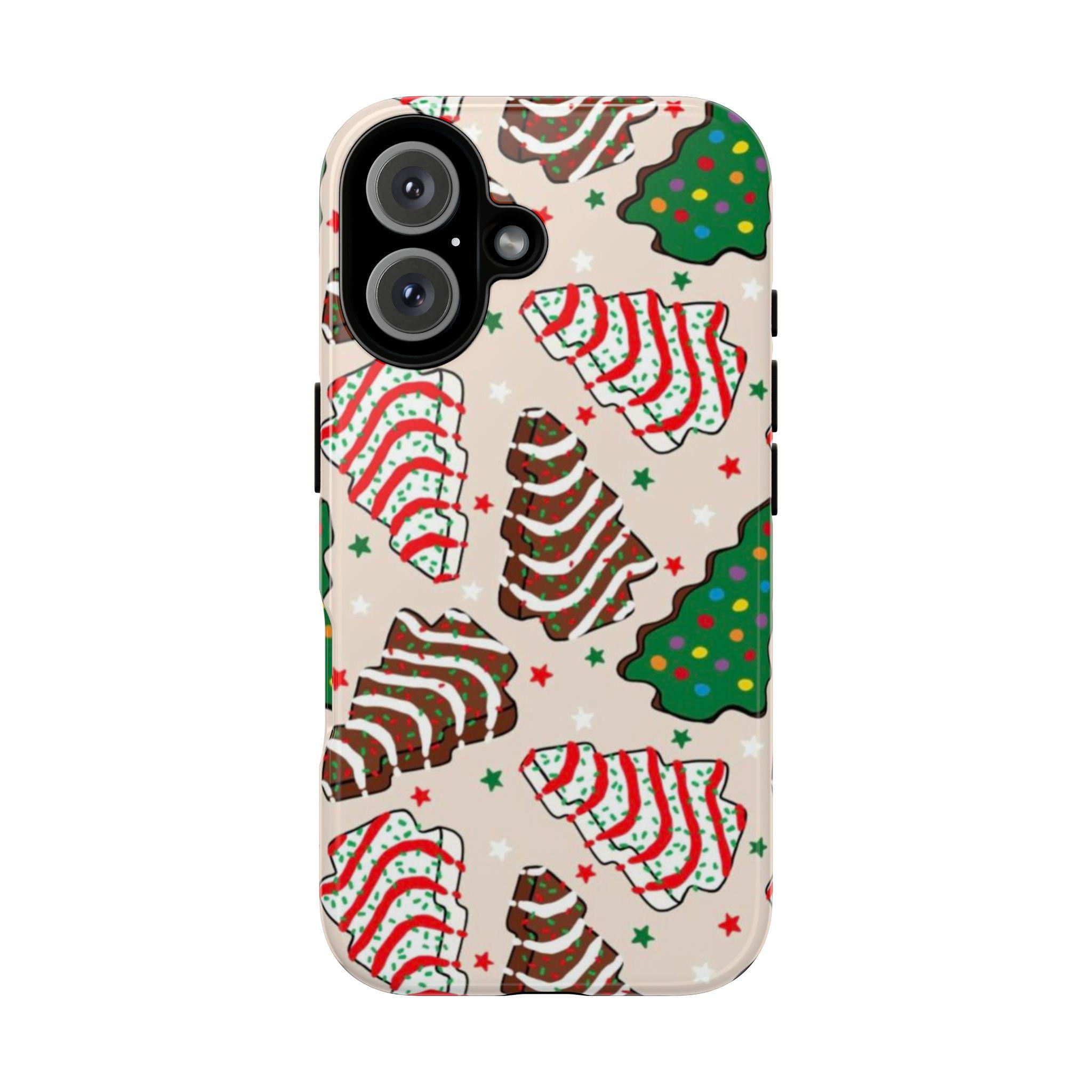 Holiday Dessert Glow Phone Case Cute Sweet Treat Pattern for iPhone 17 ...