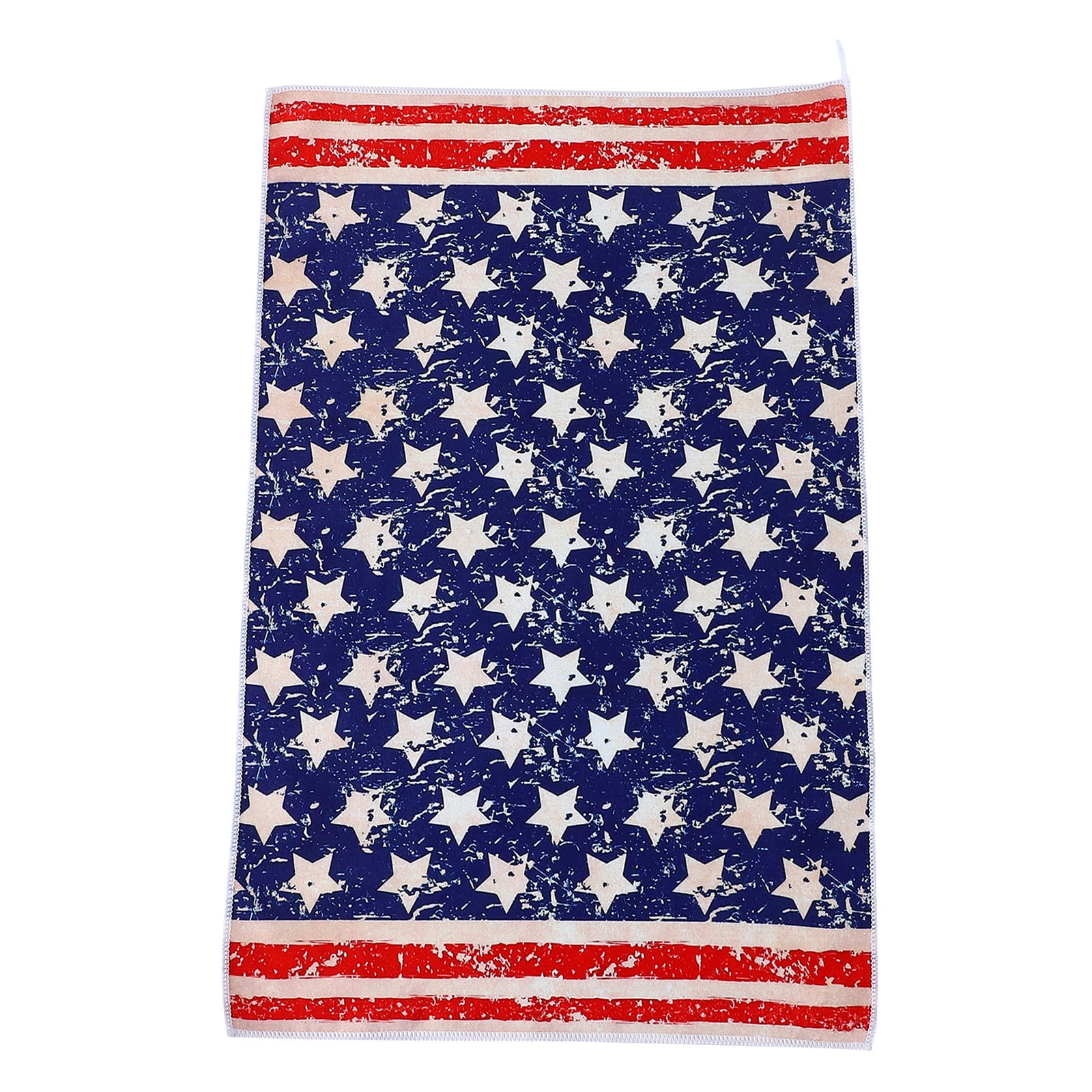 Holiday Dish Towel Kitchen Rag Plaid Themed Patriotic Decor Multicolor ...