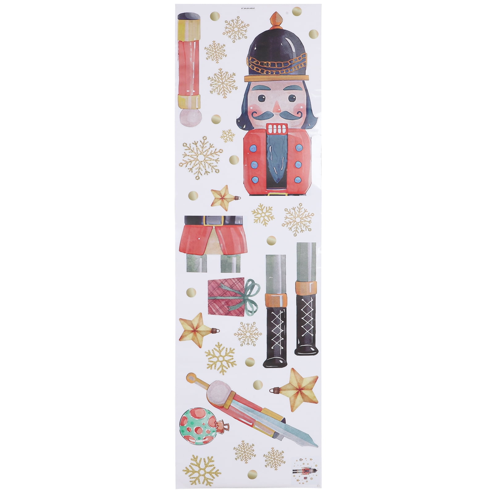 Holiday Door Decorations，1 Set Christmas Nutcracker Wall Stickers ...