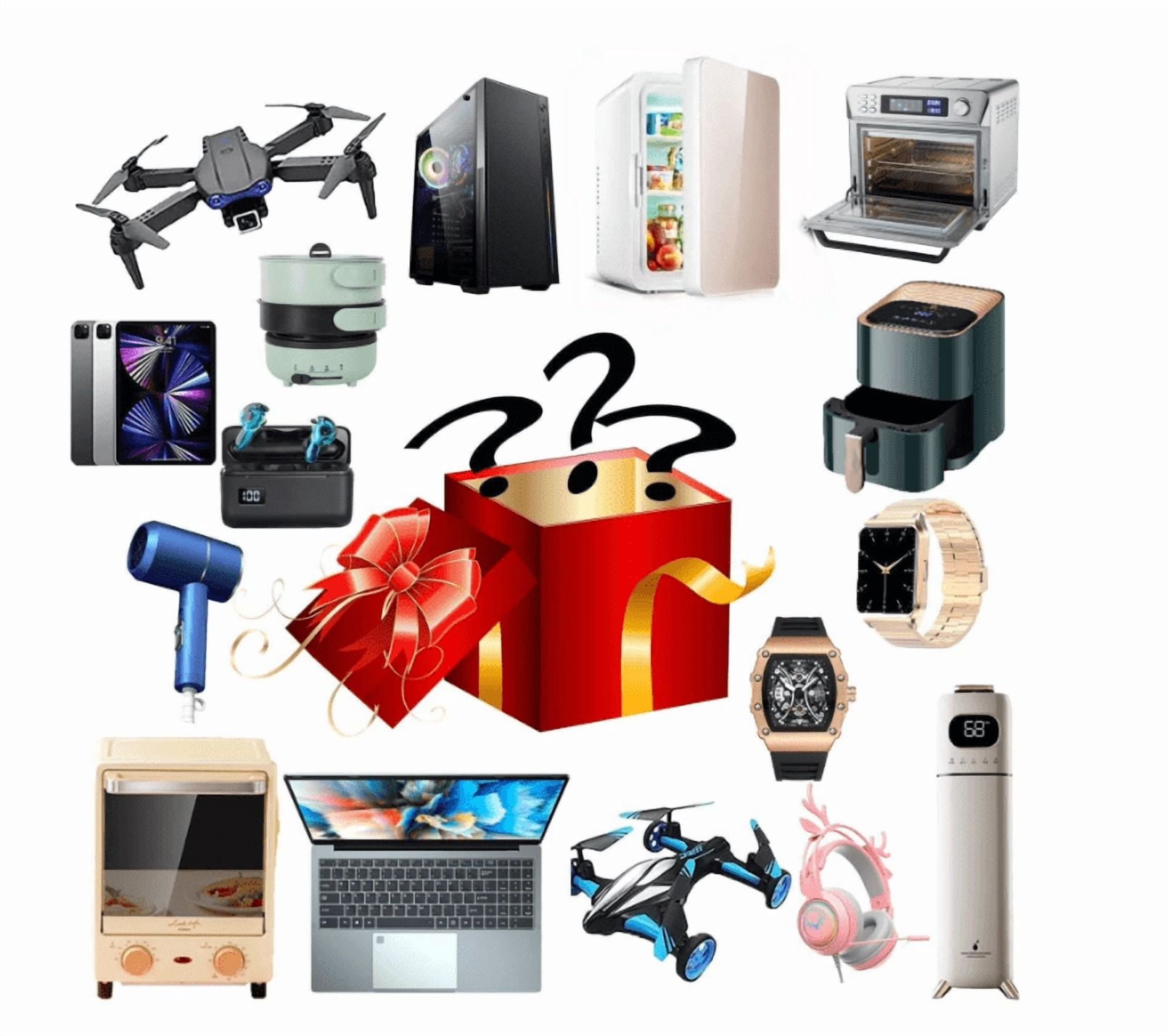Holiday Electronics Gift Box: Value Assortment of 3-28 Useful Home ...