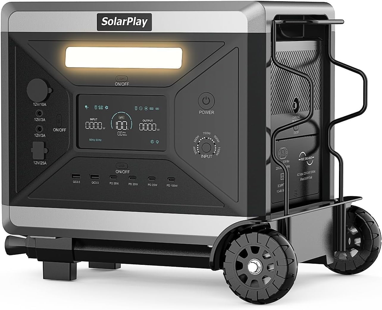 Holiday Event Deal! SolarPlay 2400W Portable Power Station with ...