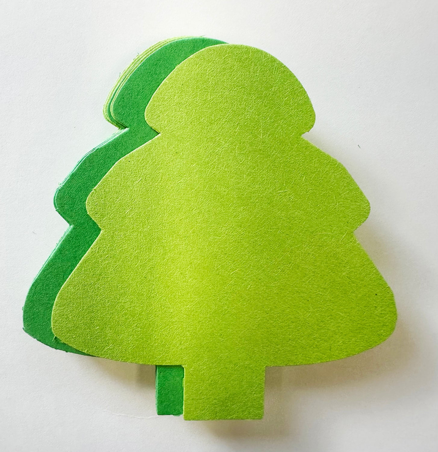 Holiday Evergreen Tree Assorted Green Color Cut-Outs - 3in - Walmart.com