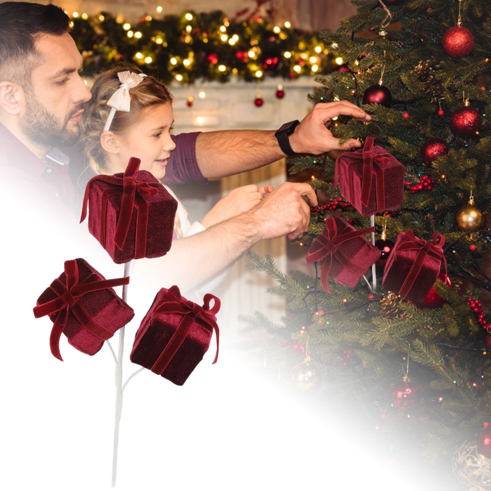 Holiday Floral Stems and Christmas Gift Picks for Festive Home Decor ...
