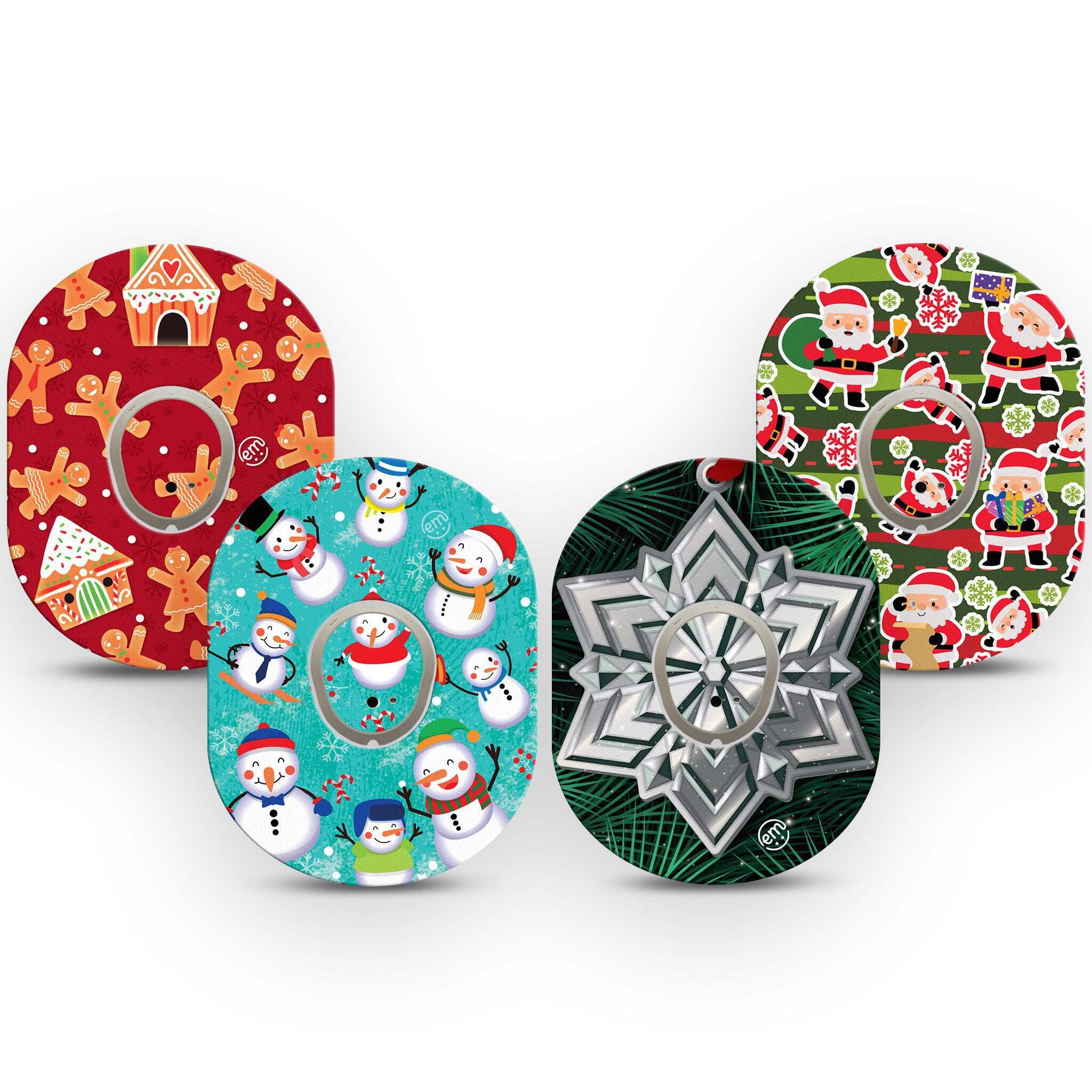 Holiday Friends Variety Pack Dexcom G7 Tape - Walmart.com