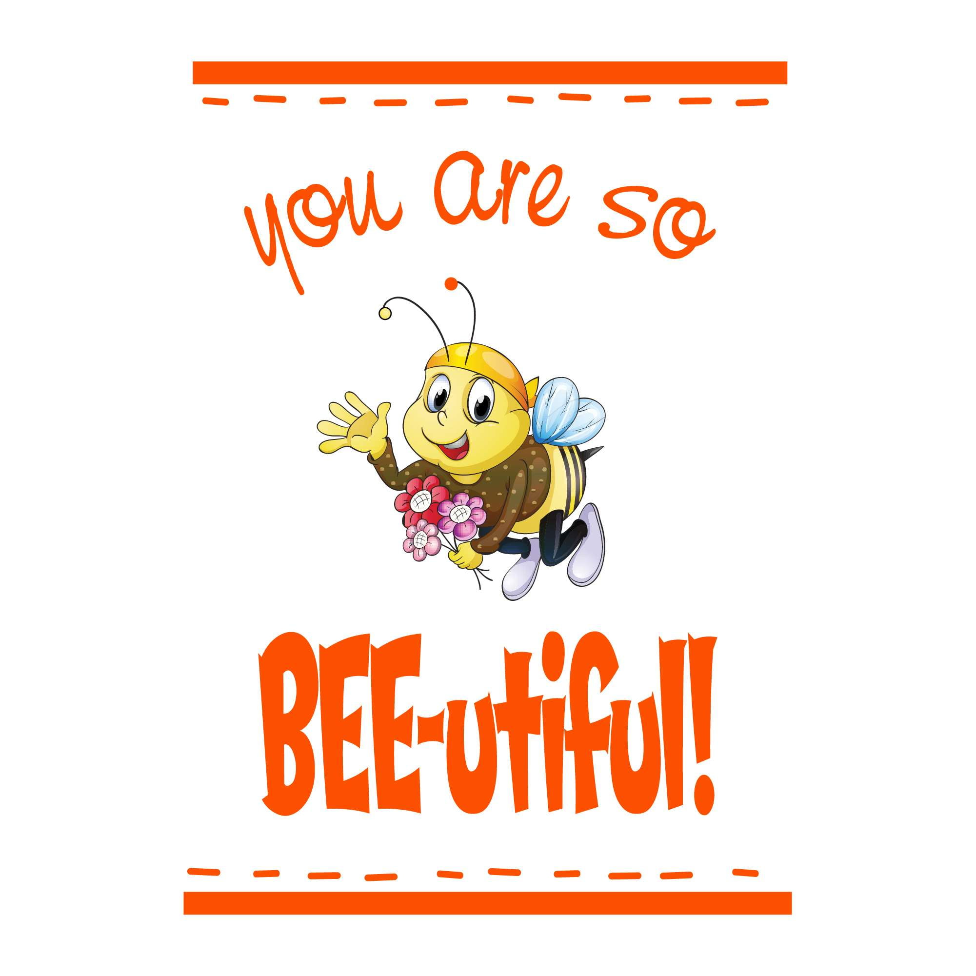 Holiday Gift Children You are so Bee-utiful Cute Quotes & Sayings Wall ...