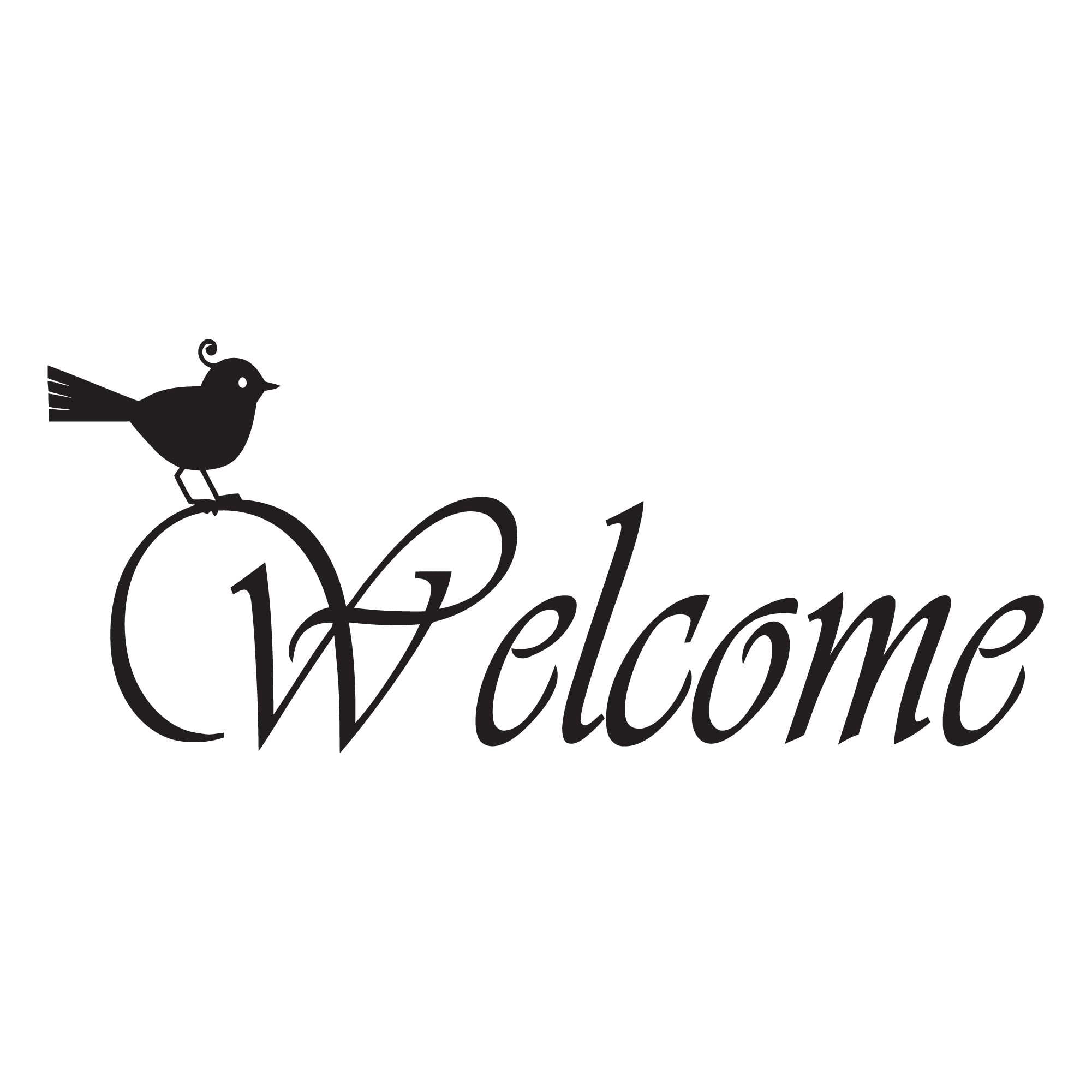 Holiday Gift Family Welcome Welcoming Quotes & Sayings Wall Decal ...