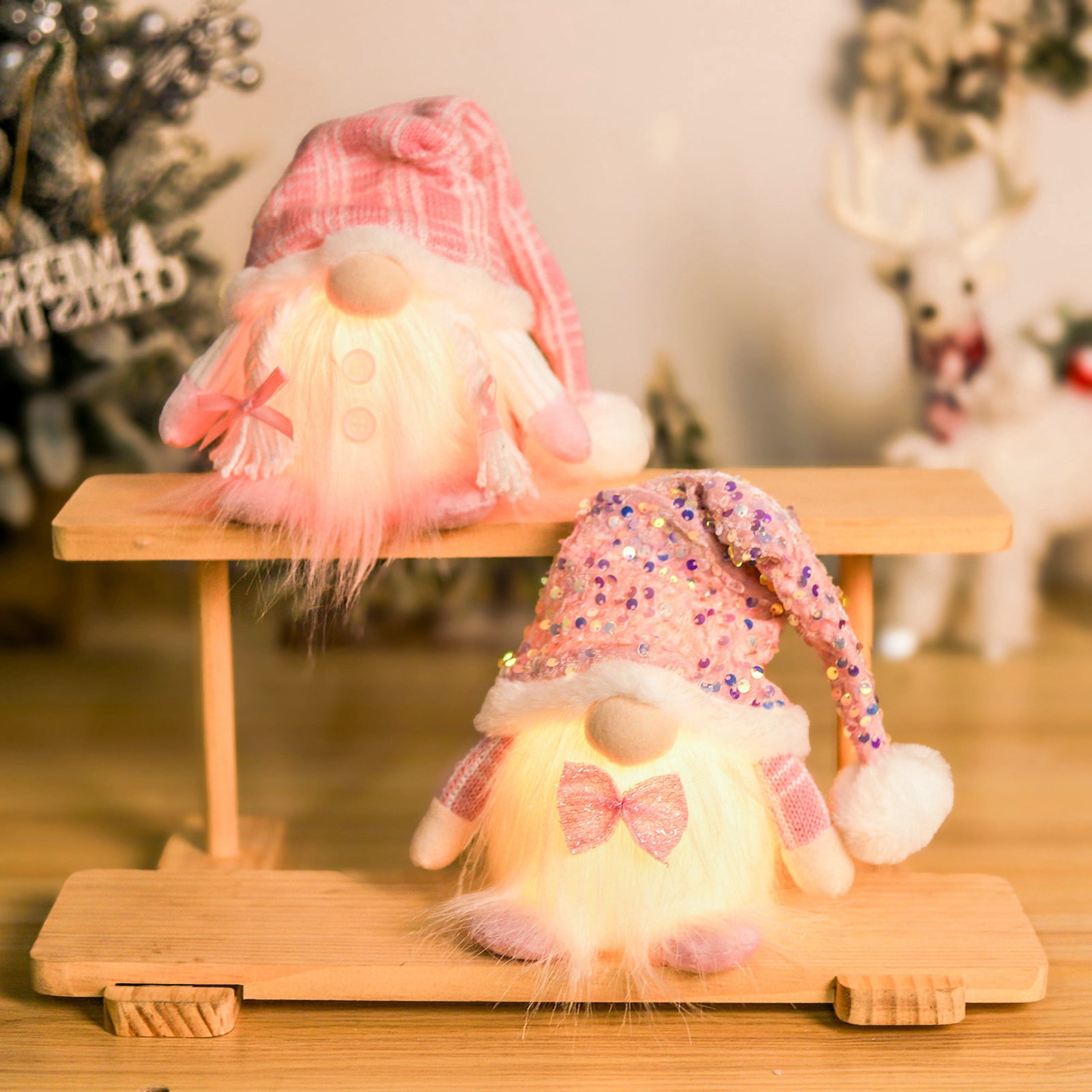 Holiday Gift For Home Table Tray Decor Handmade Christmas Gnome ...