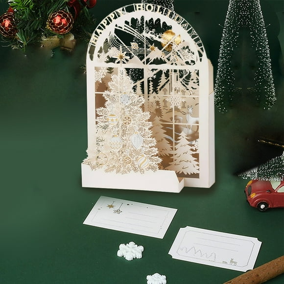 D Pop Up Christmas Cards