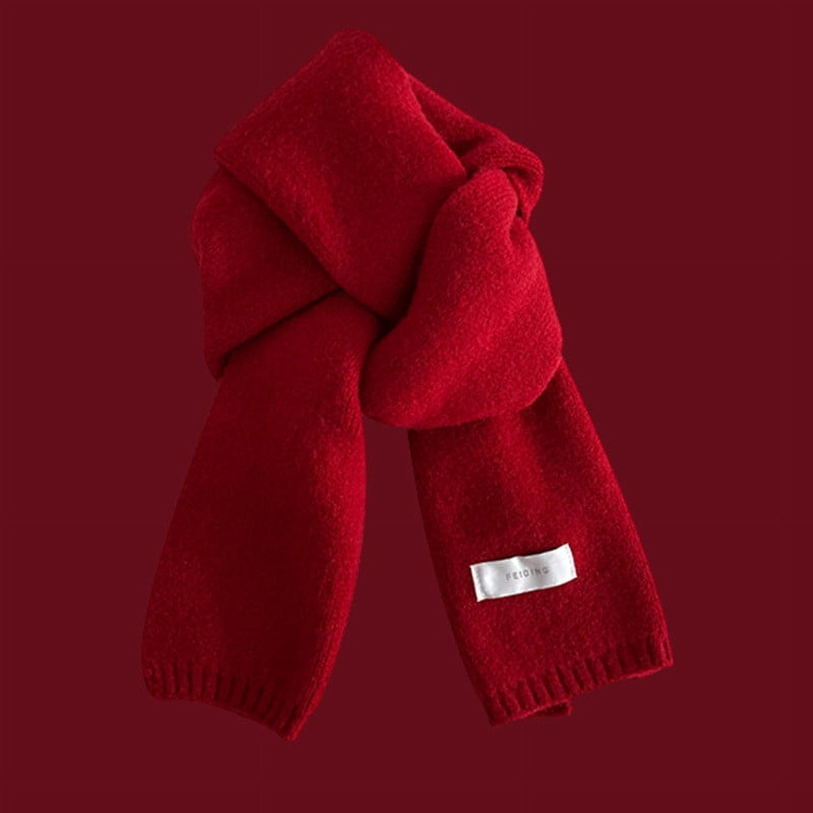 Holiday Gifts! Titcea Winter Scarf for Women Thicken Christmas ...