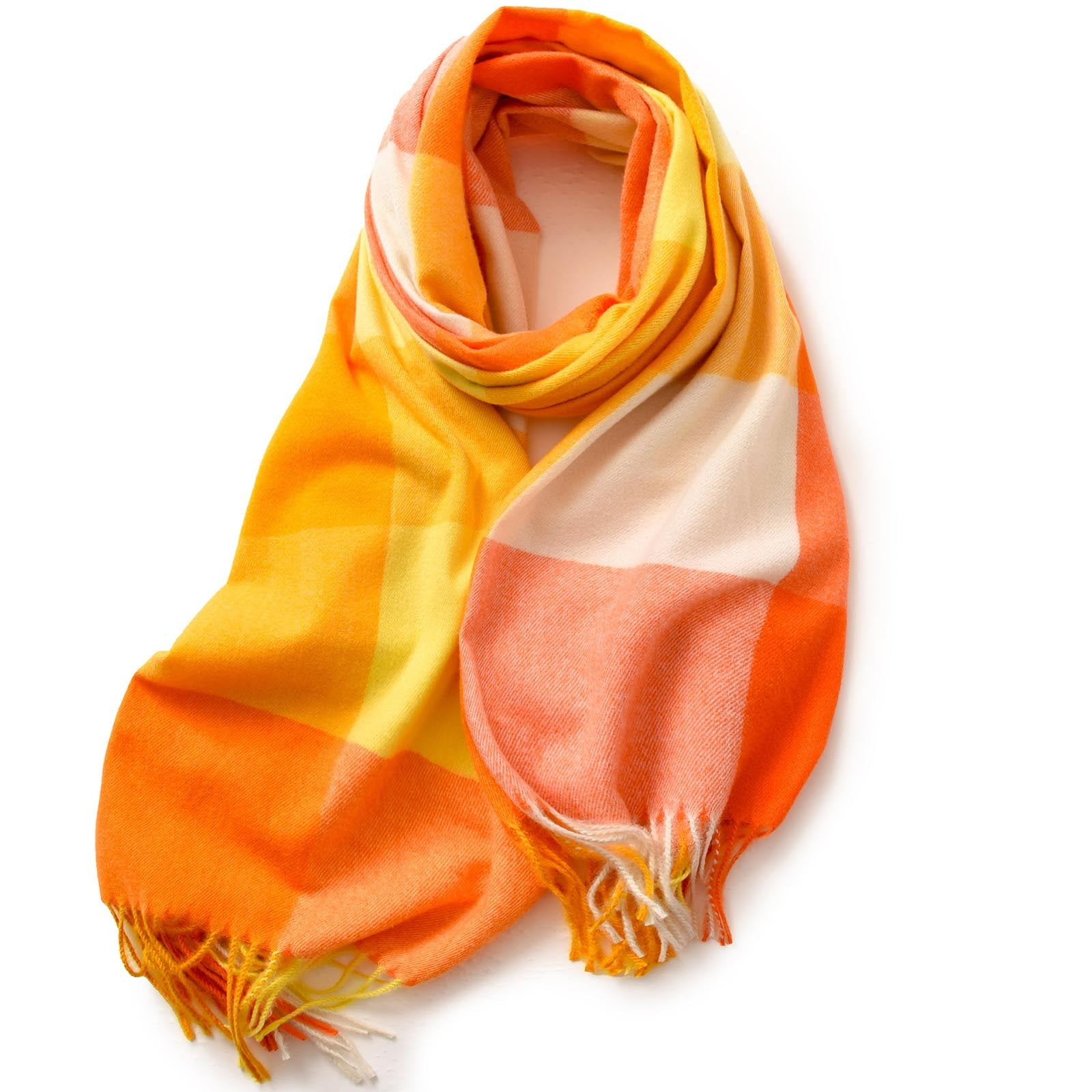 Holiday Gifts! Titcea Winter Scarf for Women Thicken Tassels ...
