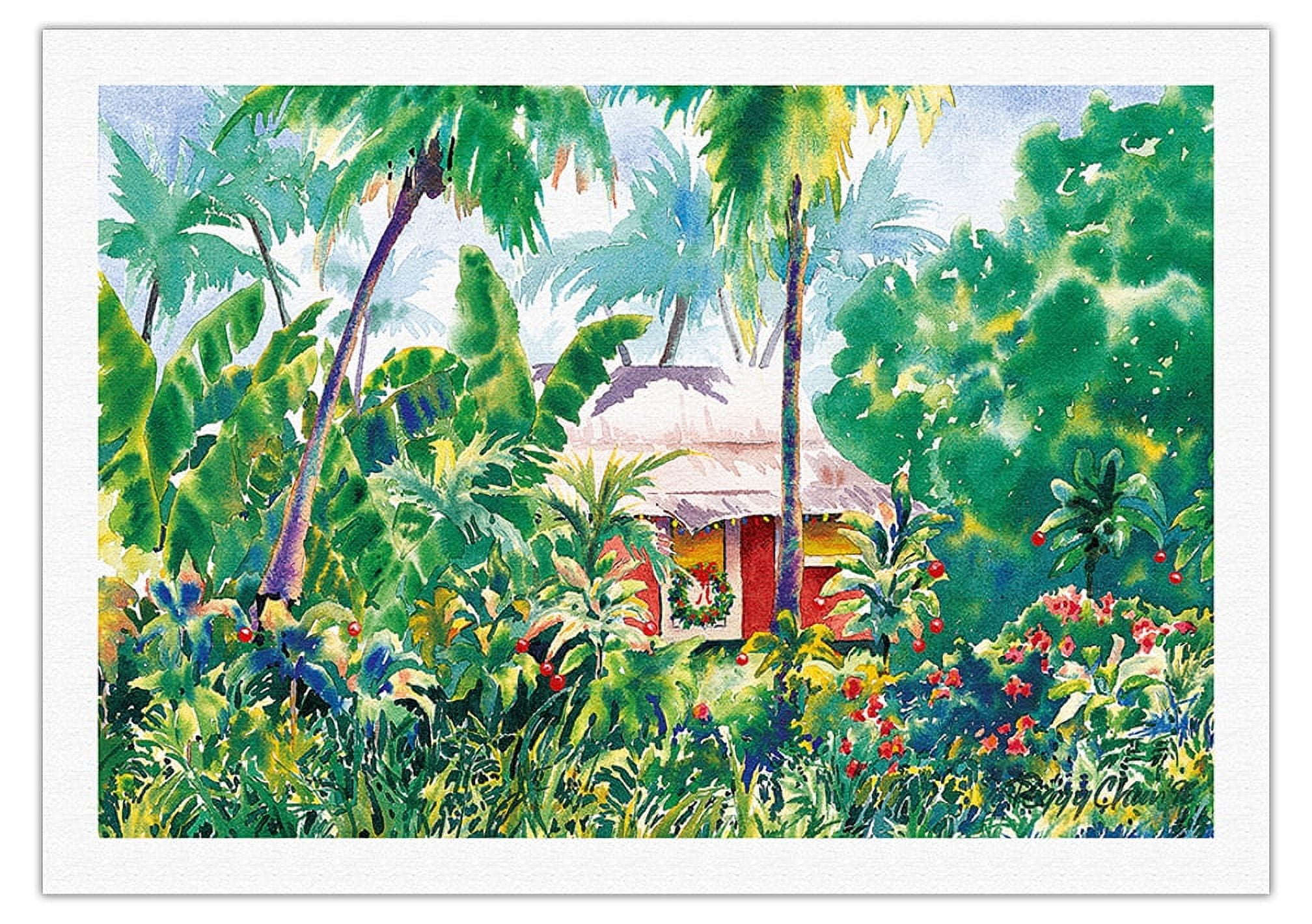 Holiday Hale (House) - Hawaiian Jungle Shack at Christmas Time - From ...