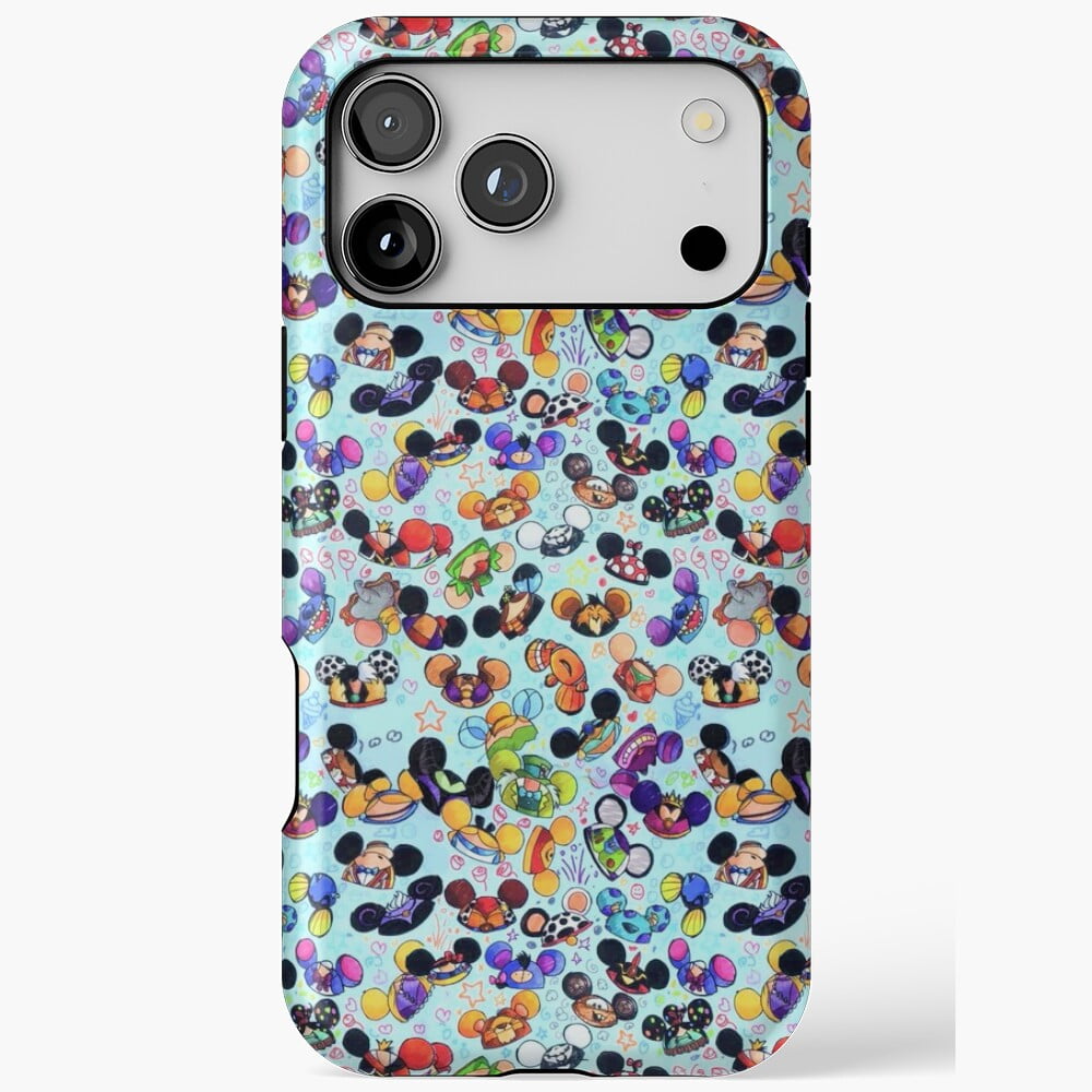Holiday Hats Pattern Seasonal Design Phone Case iPhone Case 17 11 12 13 ...