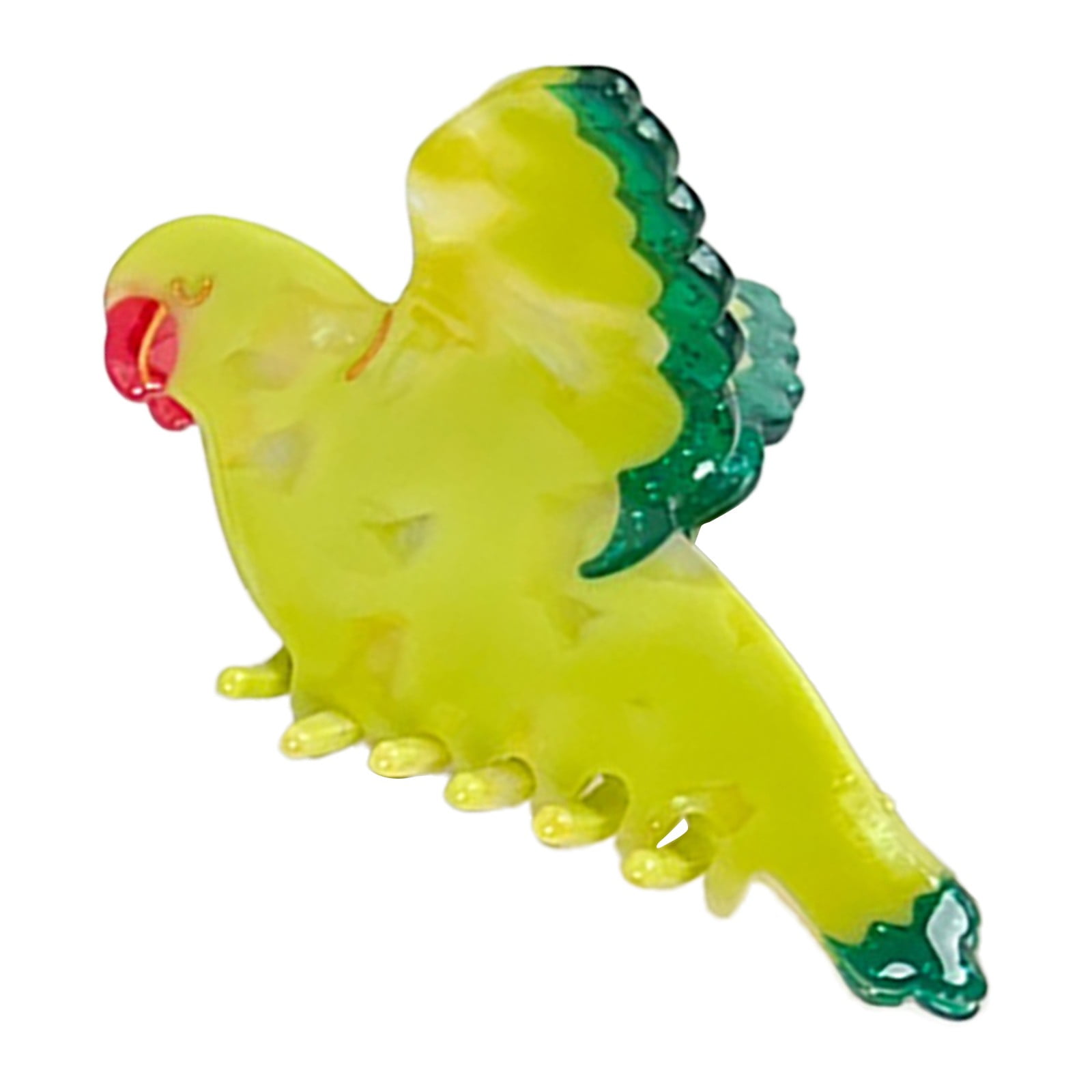 Holiday Hot Sale Barrettes Novelty Parrot Hair Clip Cellulose Hair Clip ...