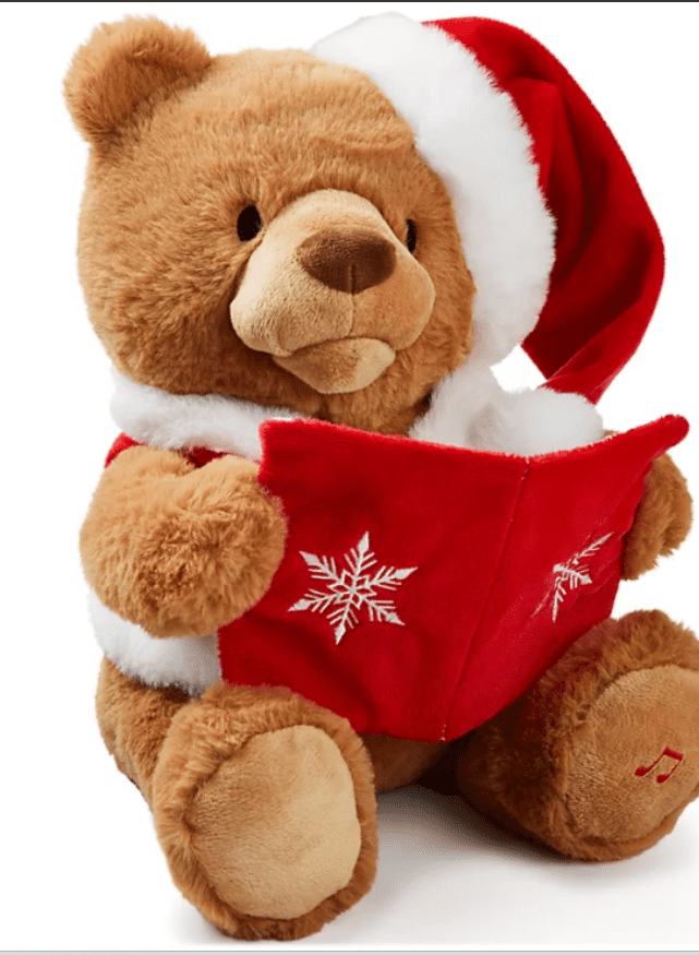 Holiday Lane Animated Plush Story-Telling Bear, Created for Macy's ...