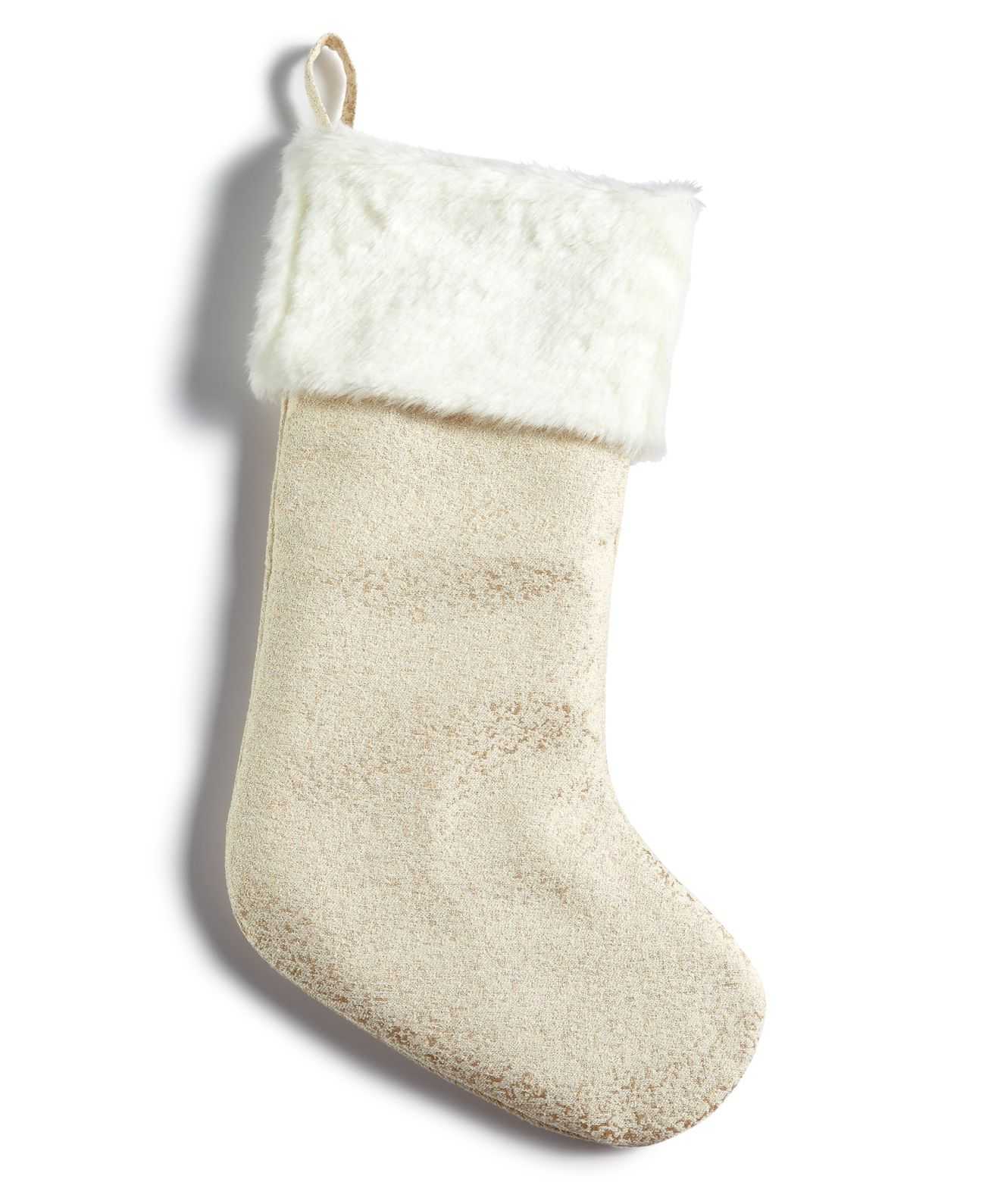 Holiday Lane Colorful Christmas Stockings Varieties, Gold-Tone Stocking ...
