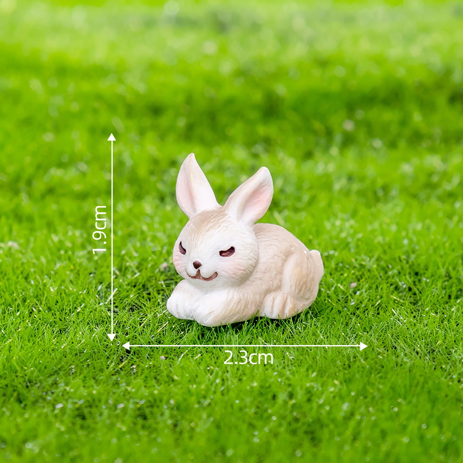 Holiday Limited Edition！ Bunny Easter Eggs Cake Topper，Miniature ...