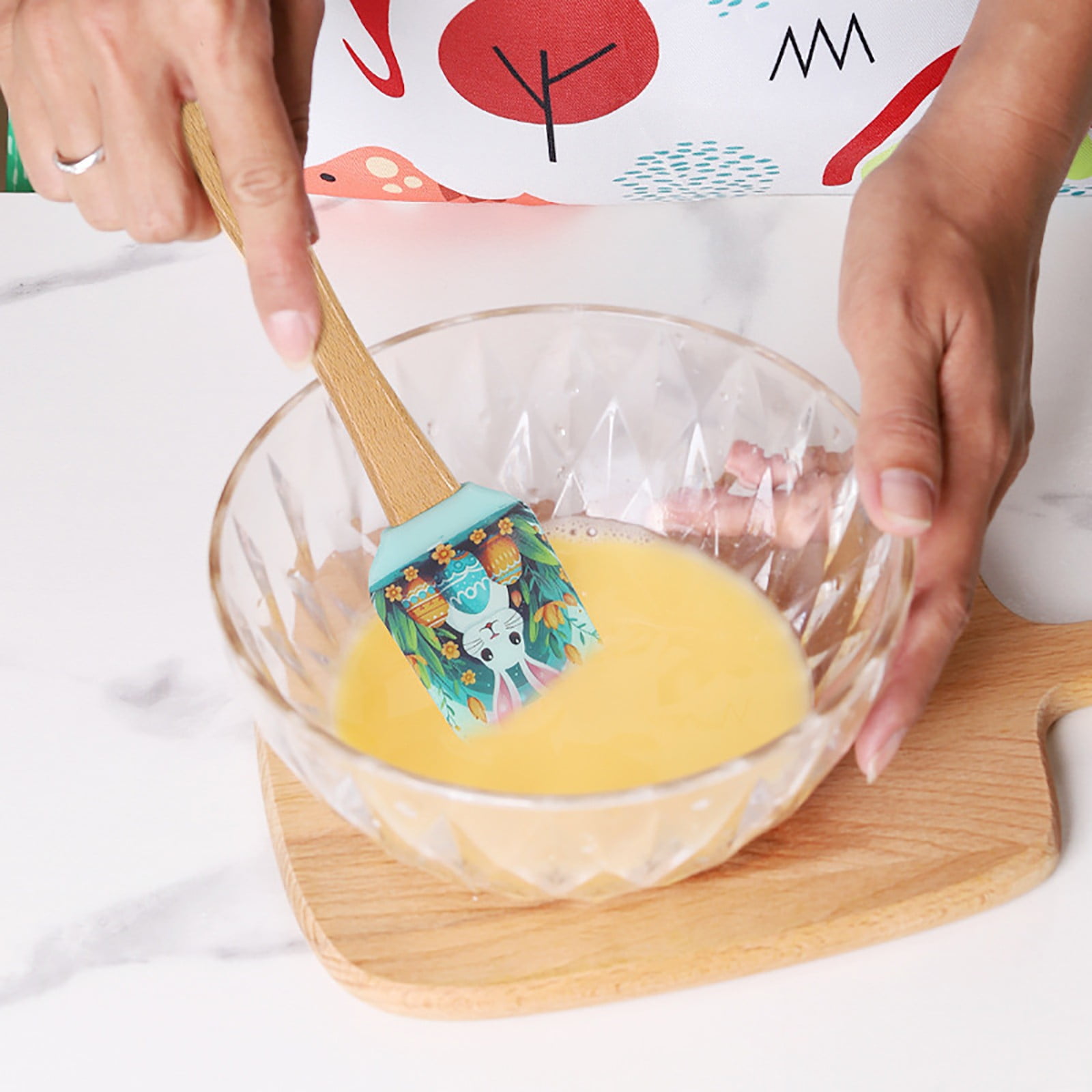 Holiday Limited Edition！ Silicone Spatula Heat Detachable Rubber ...