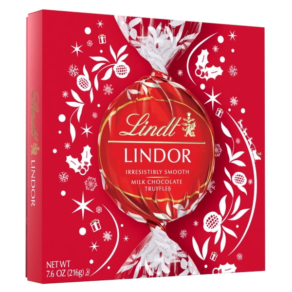 Holiday Lindor Assorted Gift Box 7.6oz - Walmart.com