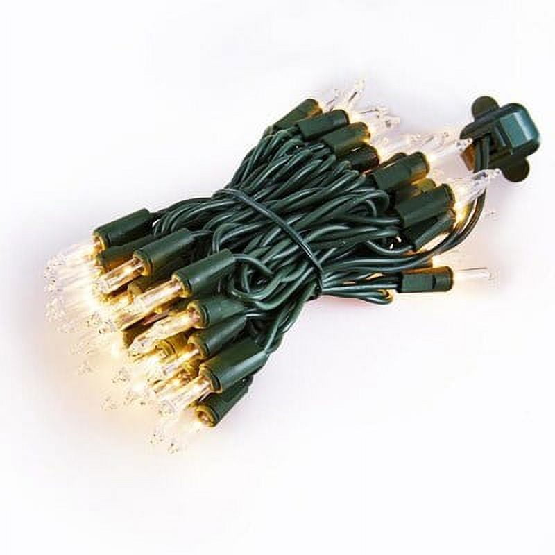 Holiday Living 100--Count Clear Mini Christmas Lights L1100120CU12 ...