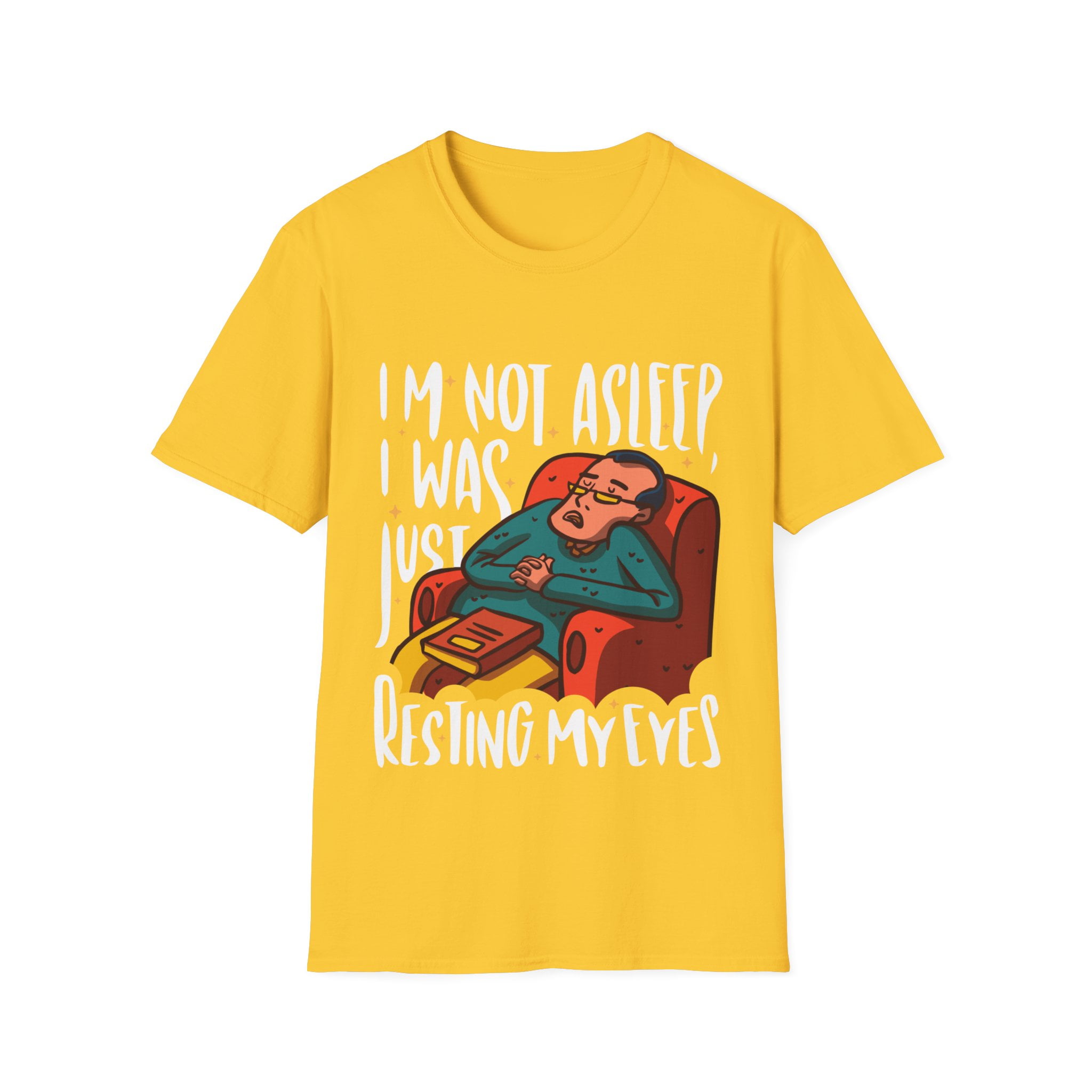 Holiday Men Not Sleeping Resting Eyes Hilarious Tee - Walmart.com