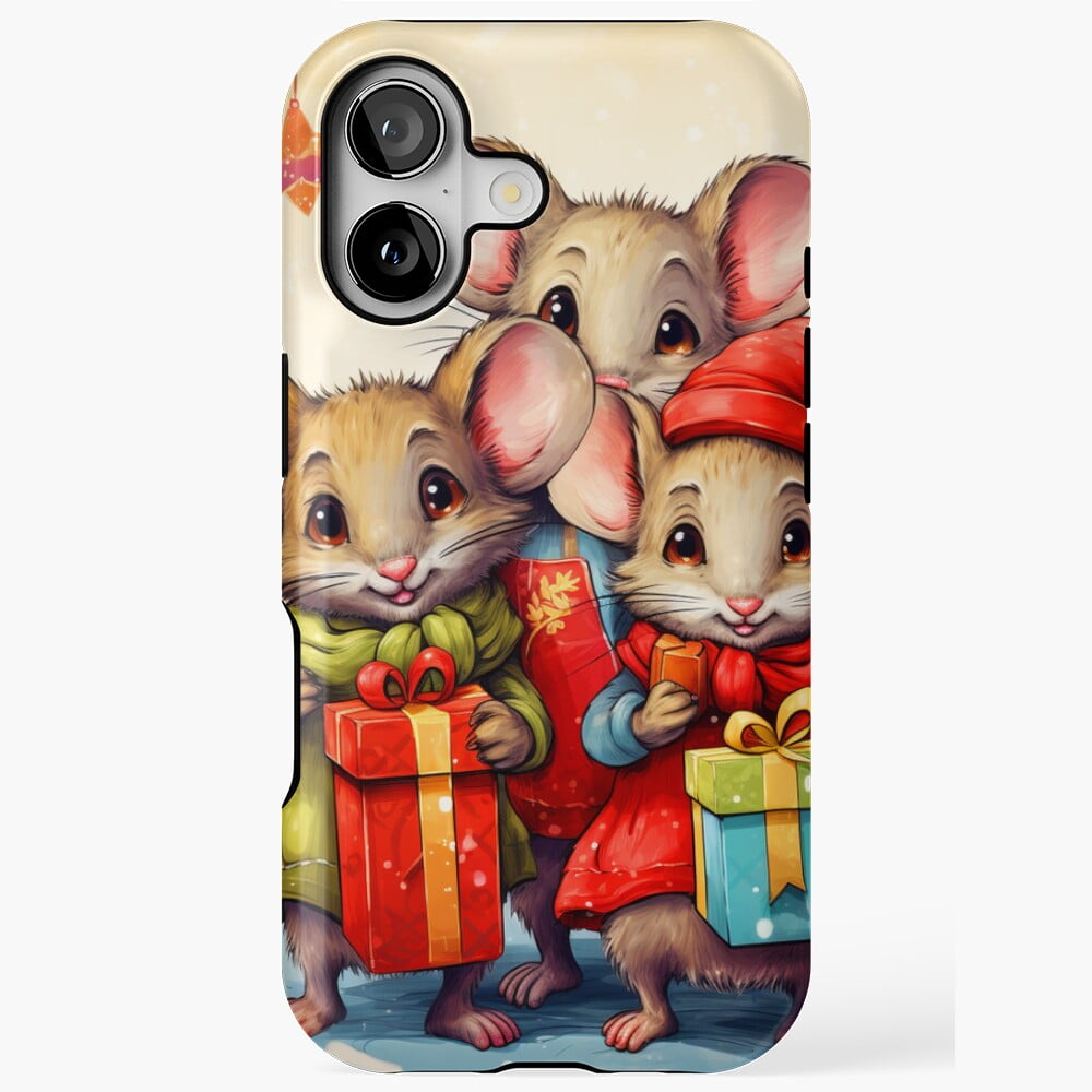 Holiday Mouse Festive Classic Design 002 with iPhone 17 through 11 Pro ...