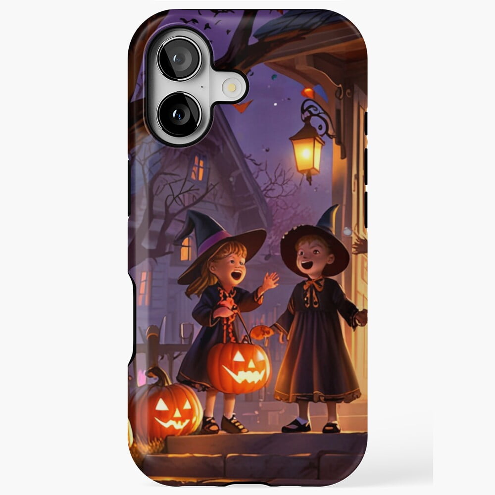 Holiday Night Autumn Celebration Scene iPhone Case 17 to 11 Pro Max ...