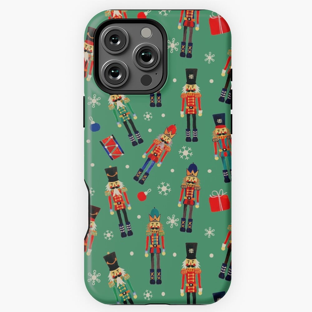 Holiday Nutcracker Ballet Festive Art Protective and Compatible iPhone ...