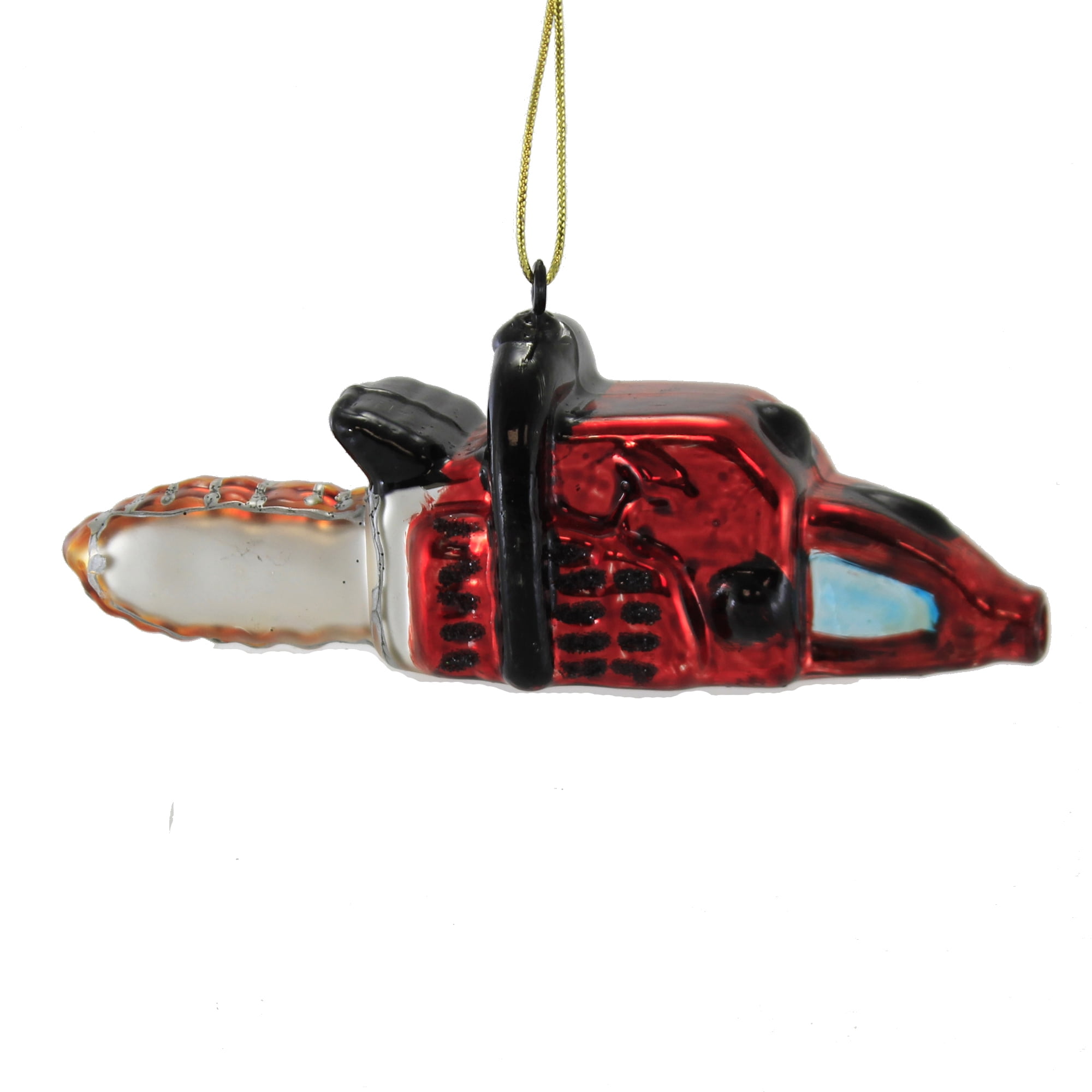 Holiday Ornament Chainsaw Ornament Glass Construction Tool Saw Yq0007 ...
